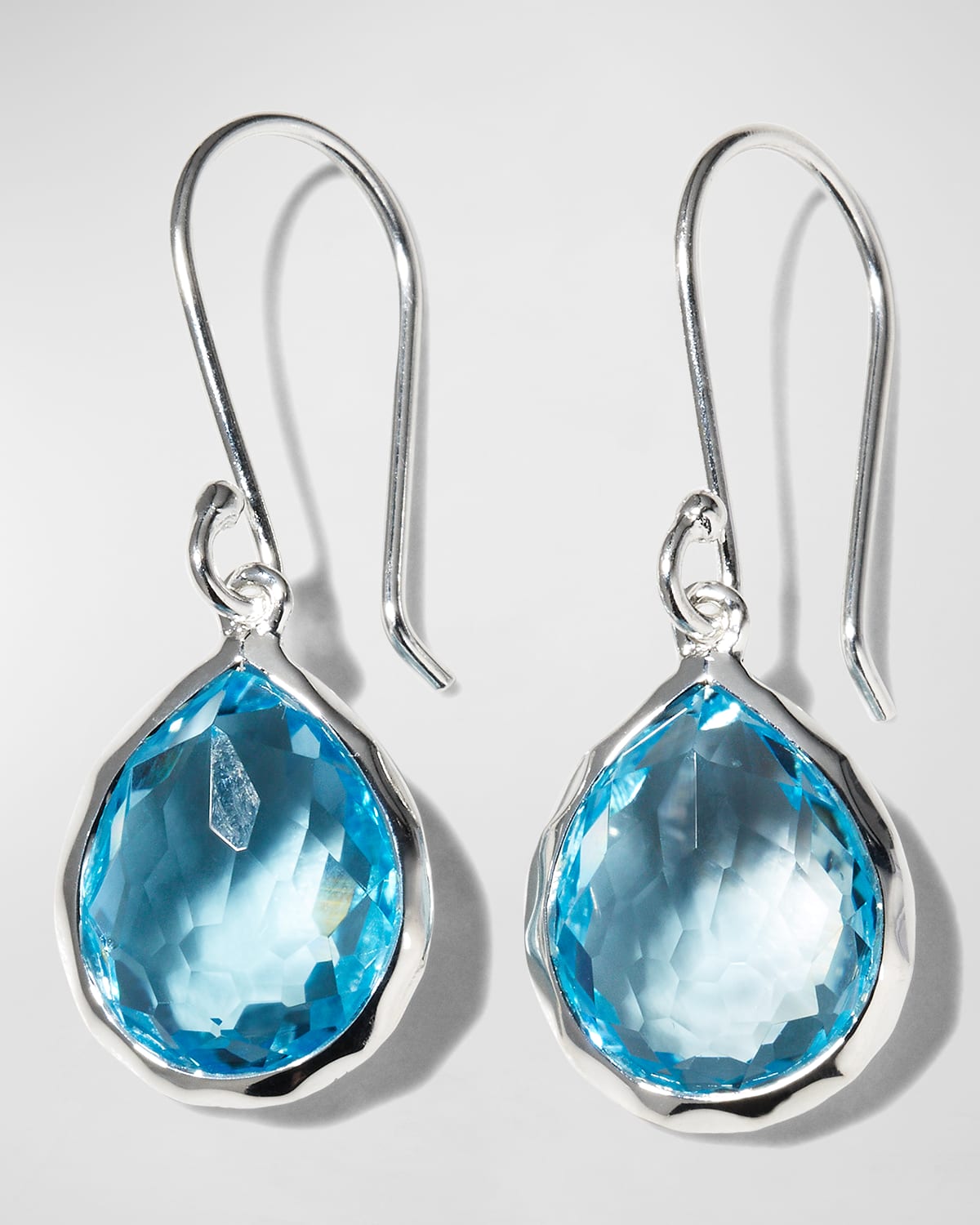 Mini Teardrop Earrings in Sterling Silver | Neiman Marcus