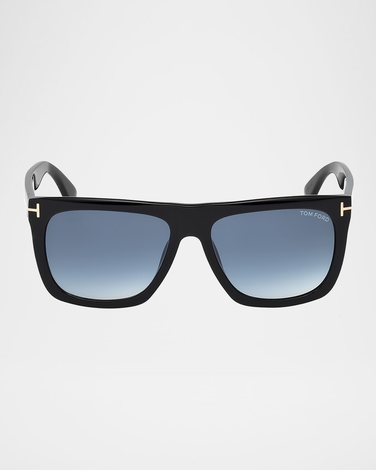 TOM FORD Morgan Thick Square Acetate Sunglasses, Tortoiseshell | Neiman ...