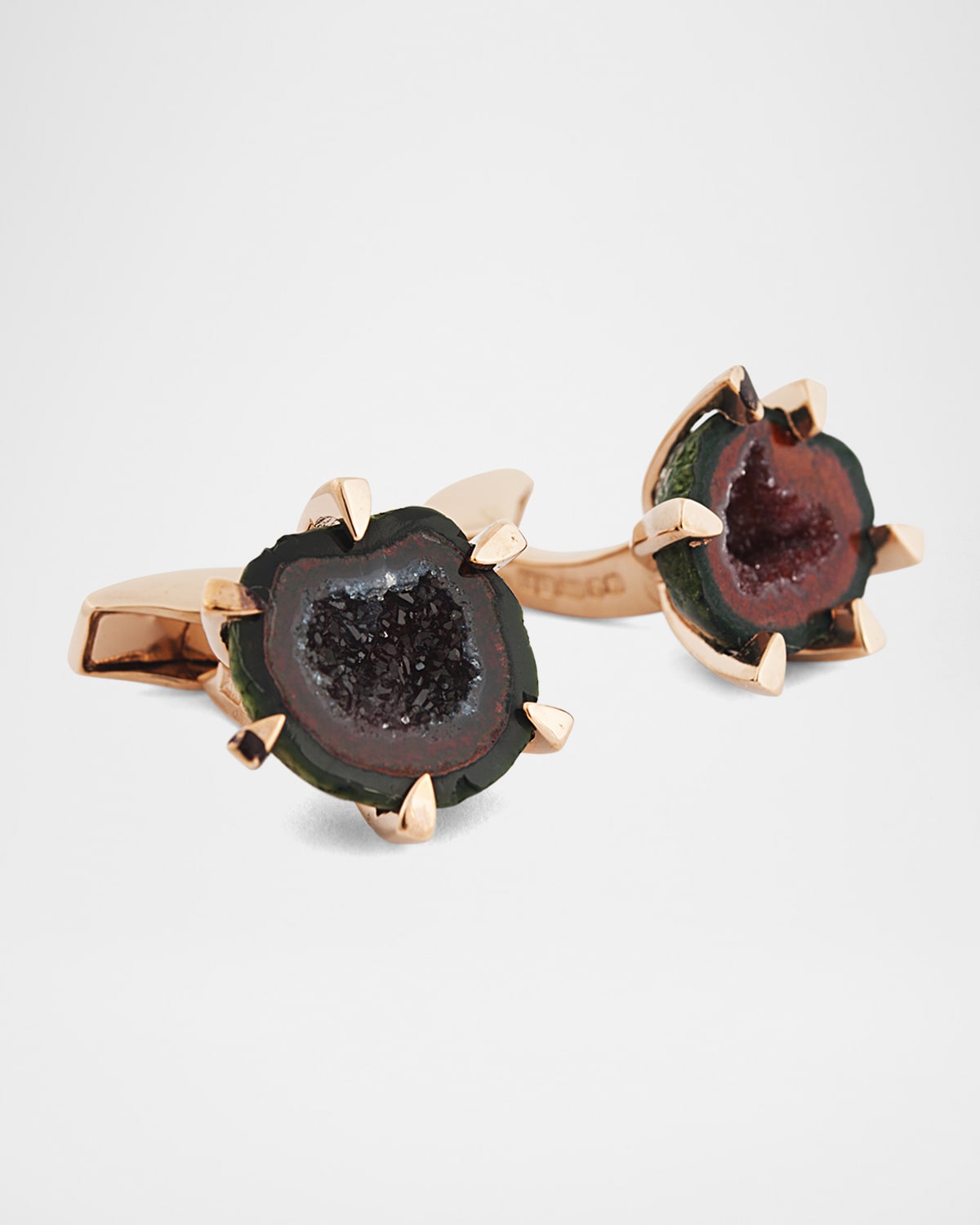 Tateossian Rhodium Roulette Cuff Links | Neiman Marcus