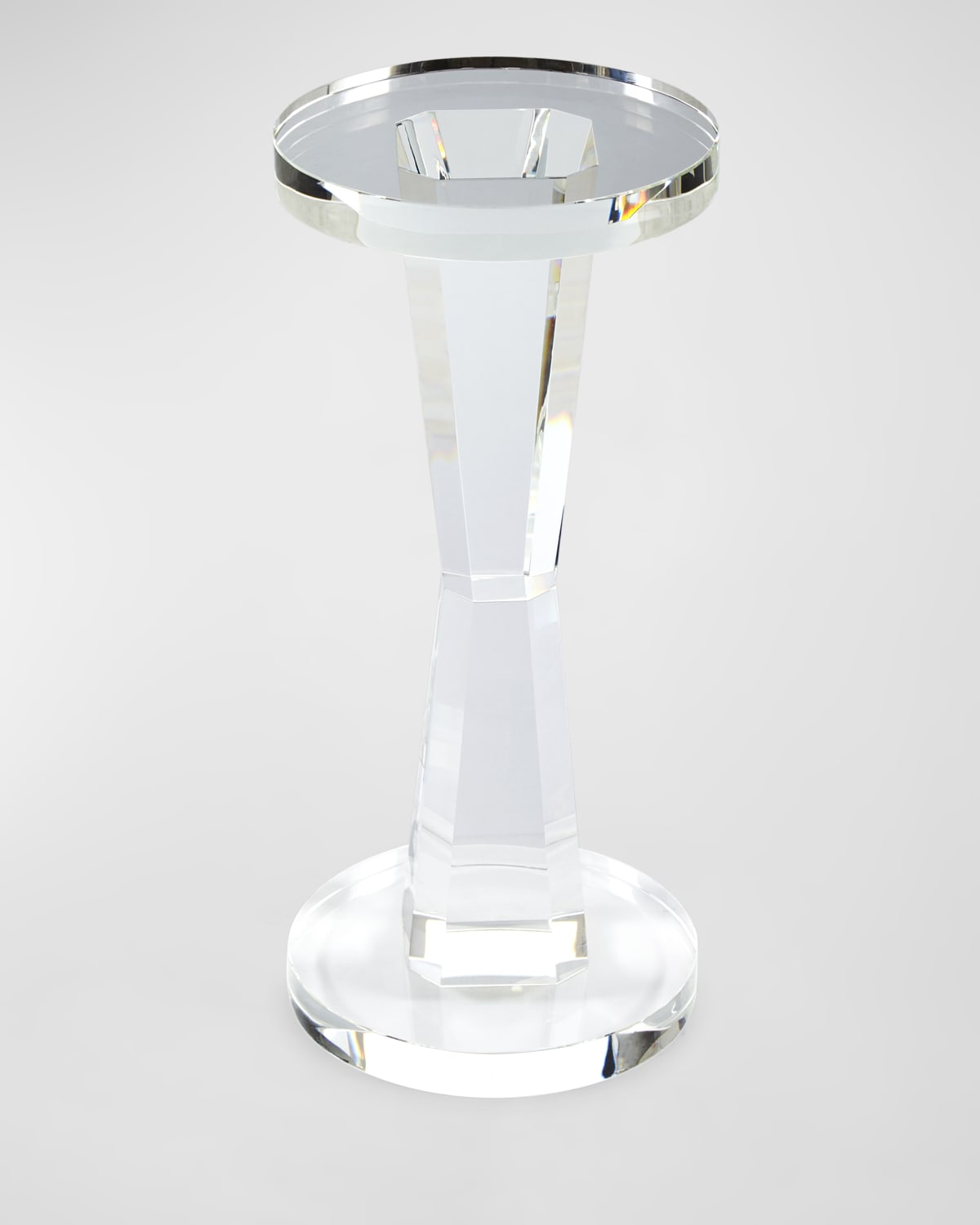 John-Richard Collection Duchess Crystal Cube Side Table | Neiman Marcus