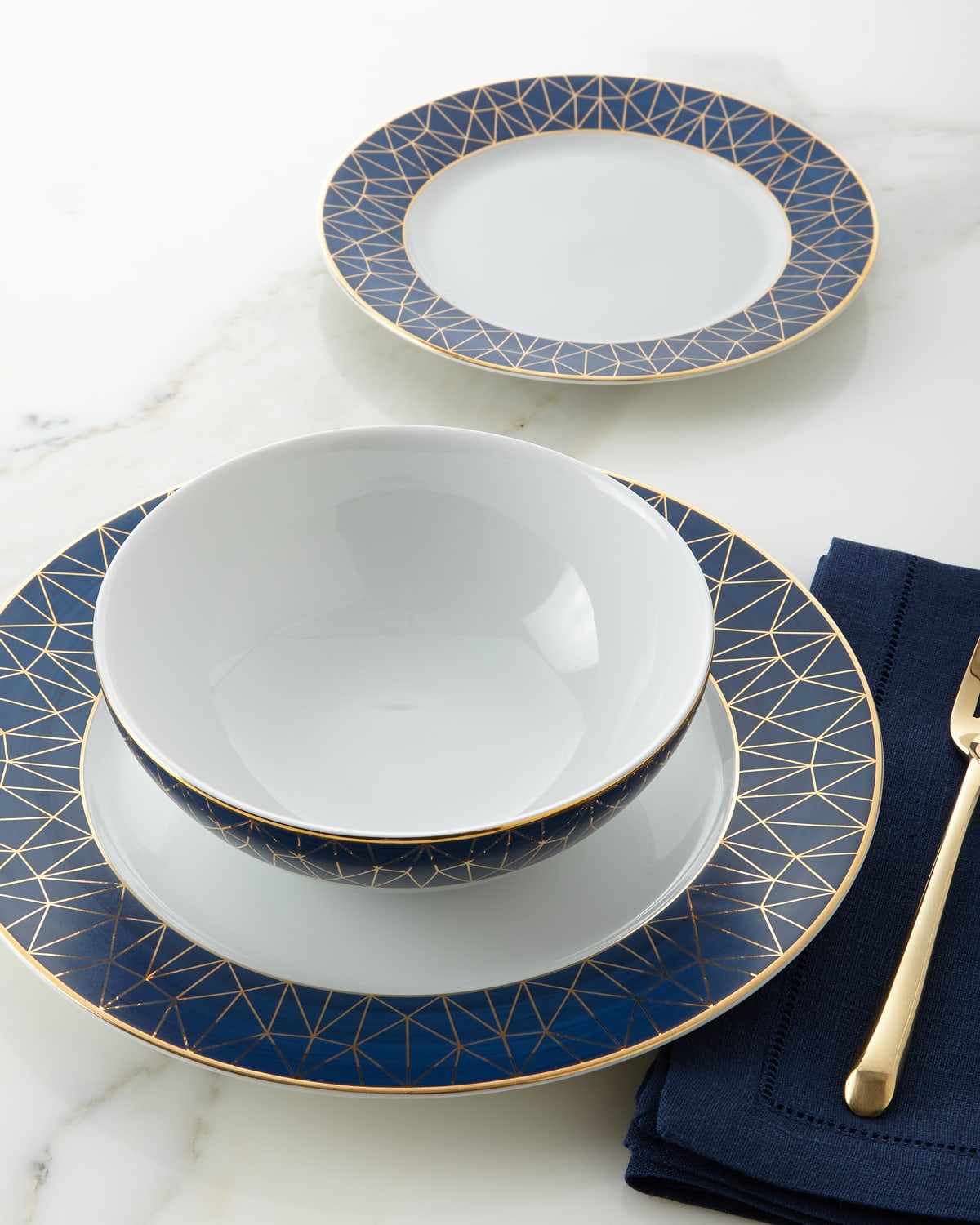 Neiman Marcus 12-Piece Coastal Chic Dinnerware Set | Neiman Marcus