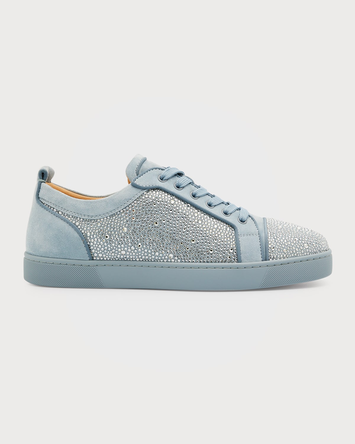 Christian Louboutin Men's Louis Junior Spiked Low-Top Sneakers | Neiman ...