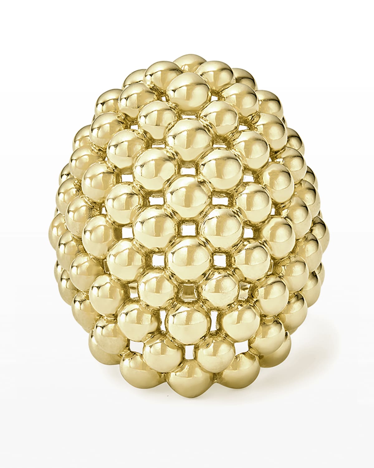 LAGOS 18K Gold Caviar Bold Ring, Size 7 | Neiman Marcus