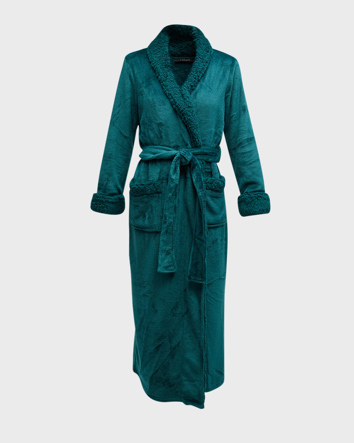 Hanro Plush Short Robe | Neiman Marcus