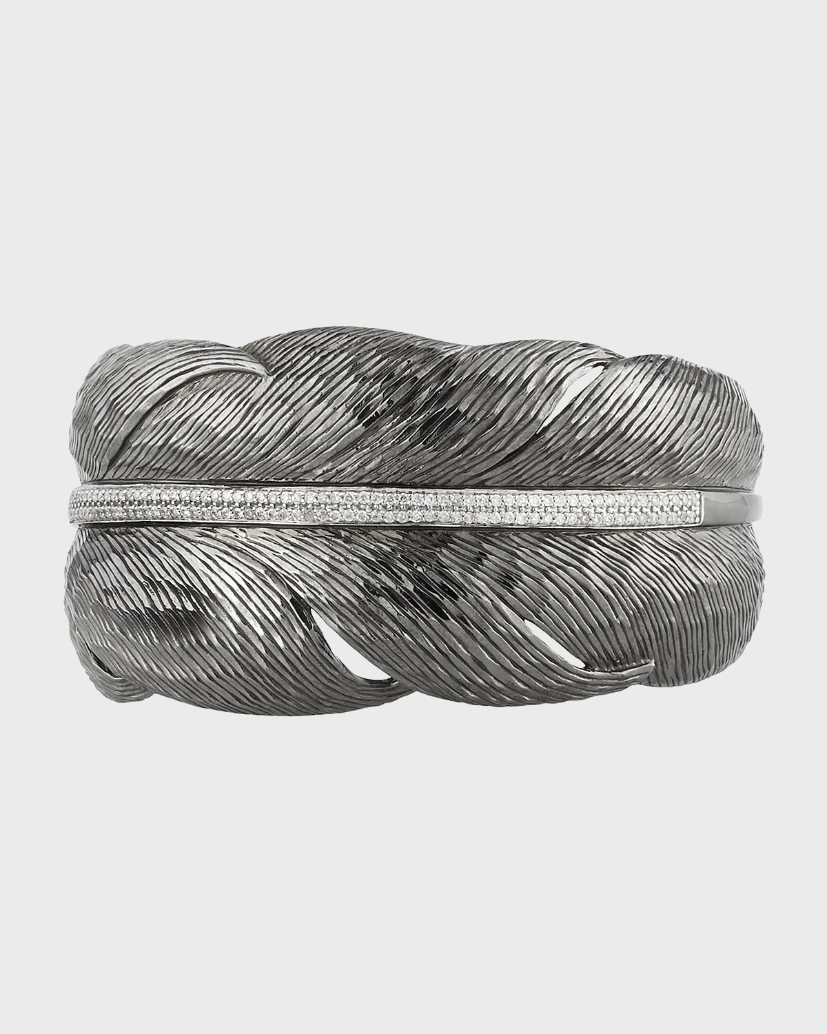 Michael Aram Enchanted Forest Multi-Row Twig Ring with Diamonds ...