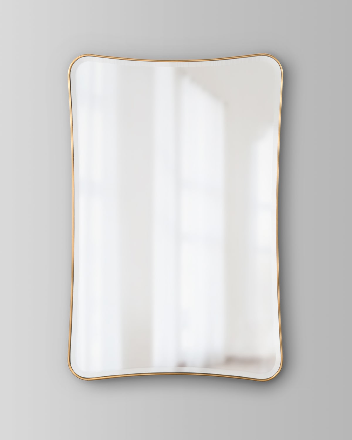 John-Richard Collection Moran Mirror in Pewter | Neiman Marcus