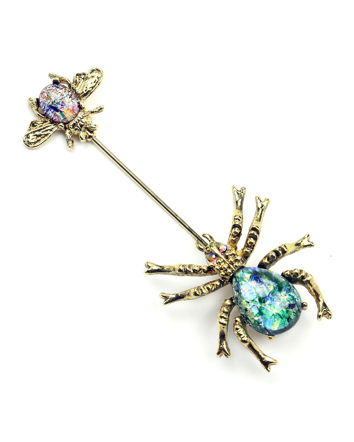 Ben-Amun Crystal Crown Stick Pin | Neiman Marcus