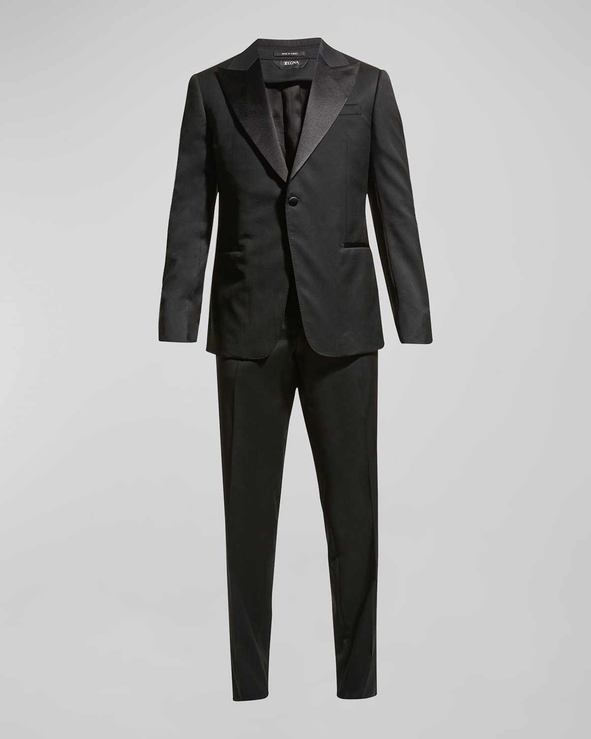 Ralph Lauren Purple Label Men's Gregory Wool Barathea Peak Tuxedo ...