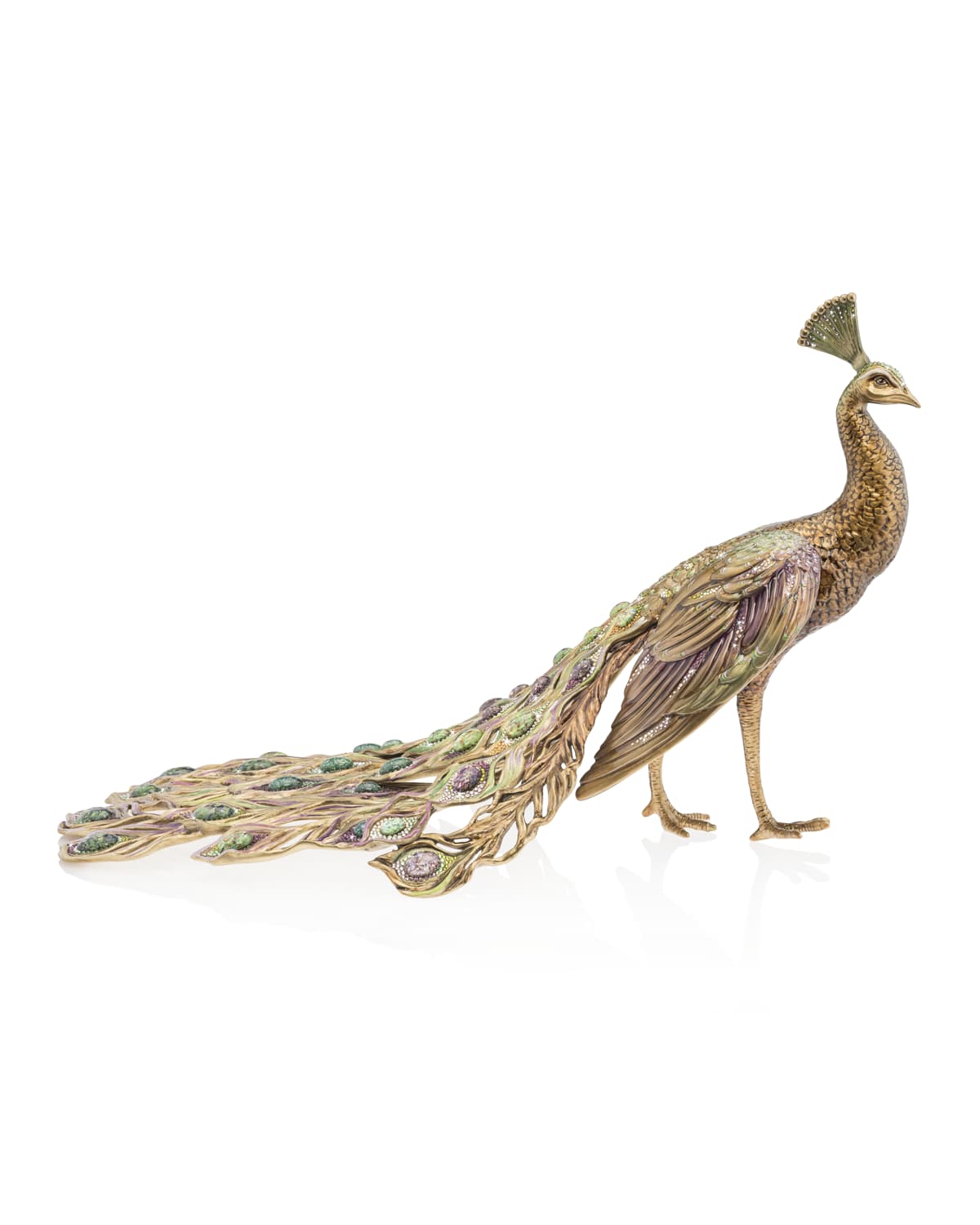 Grand Peacock Figurine | Neiman Marcus