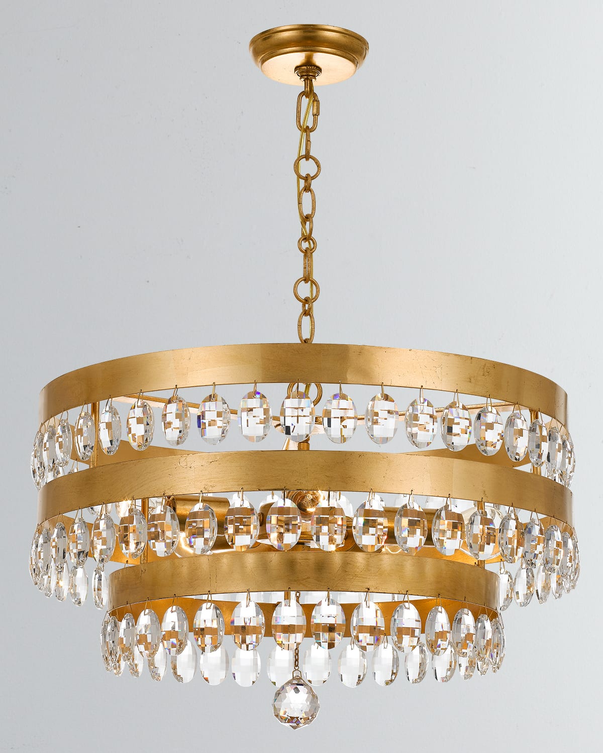 Crystorama Solaris 5-Light Mini Chandelier | Neiman Marcus