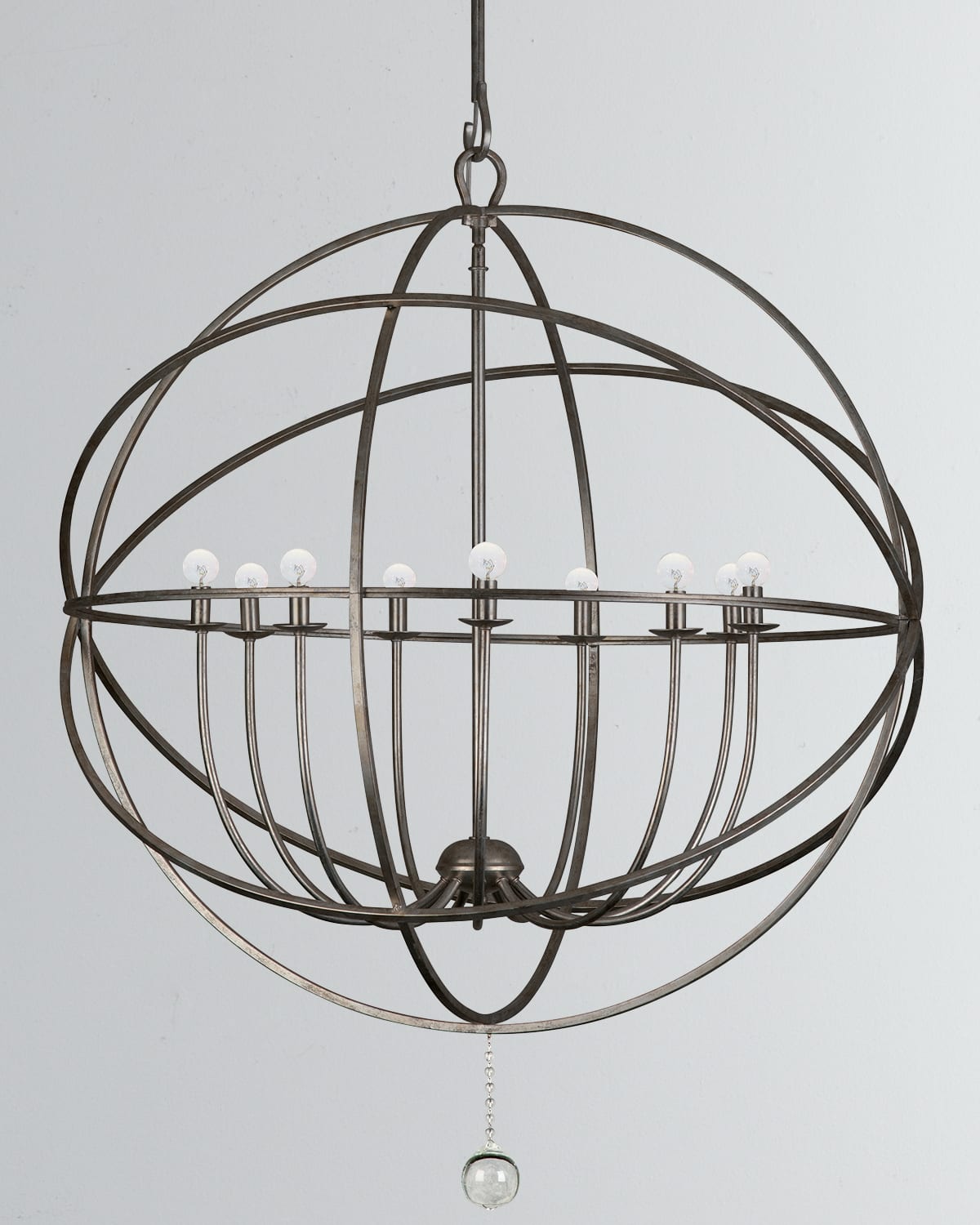 Crystorama Solaris 6-Light Crystal Sphere Chandelier | Neiman Marcus