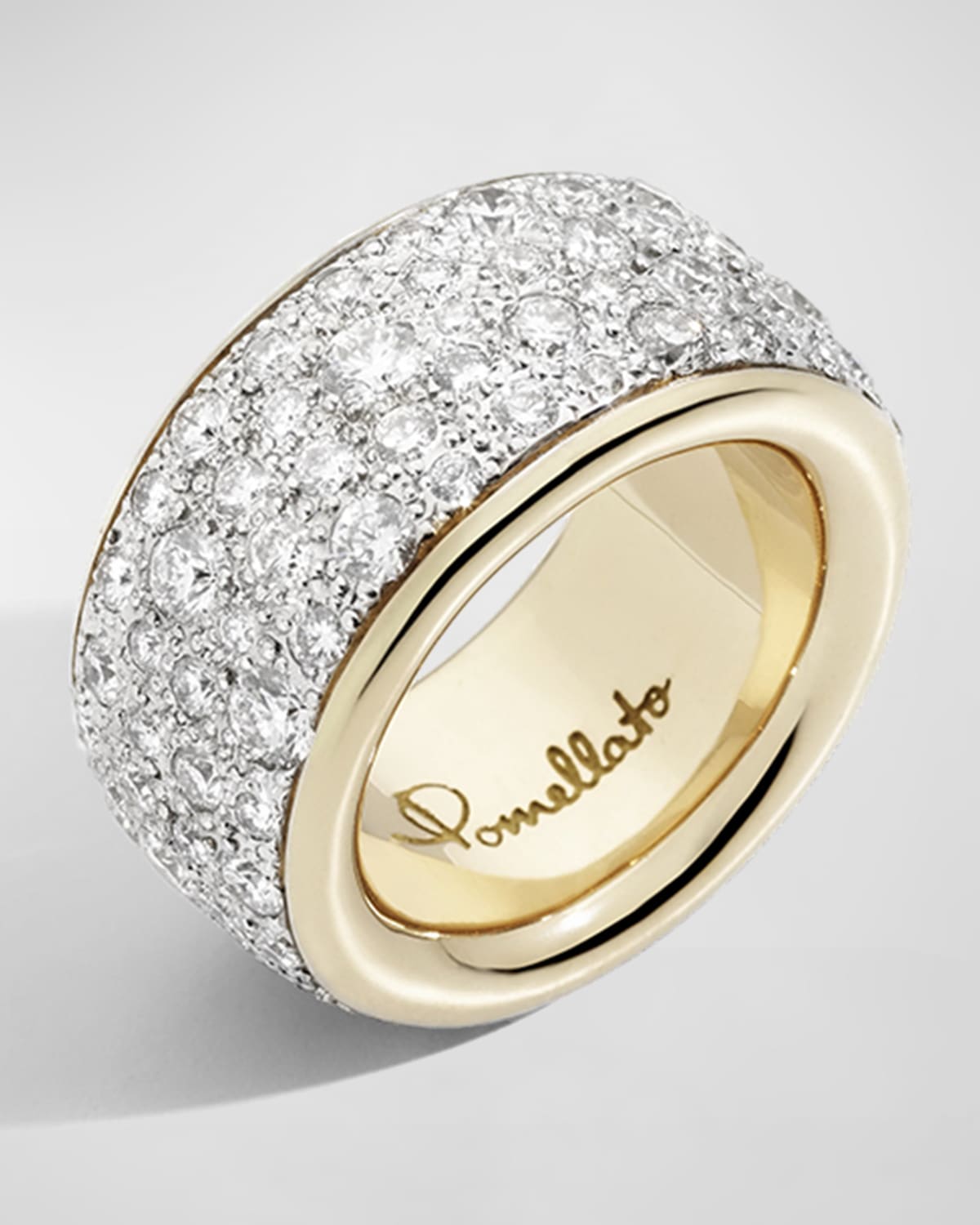 Pomellato 18K Rose Gold Iconica Necklace with Ring Pendant | Neiman Marcus