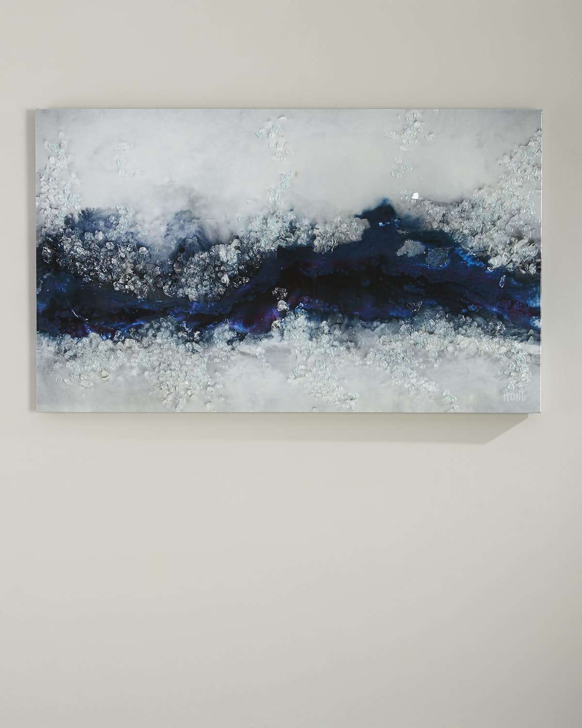 John-Richard Collection "Blue Gale" Canvas Art by Mary Hong | Neiman Marcus