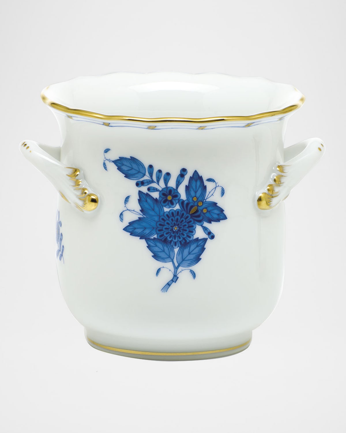 Herend Chinese Bouquet Rust Mini Cache Pot | Neiman Marcus