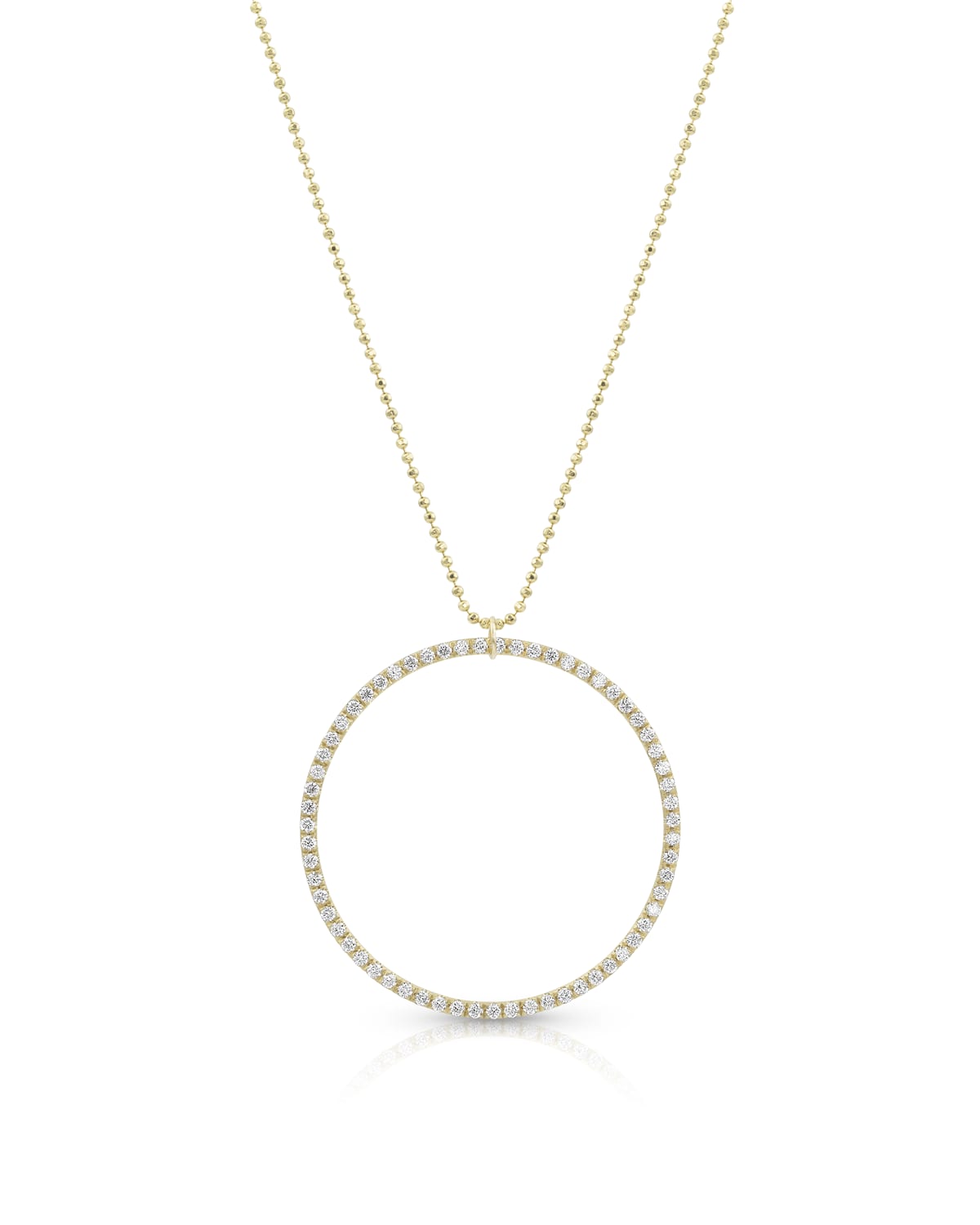 Dominique Cohen 18k Gold Hexagonal Chain Necklace | Neiman Marcus