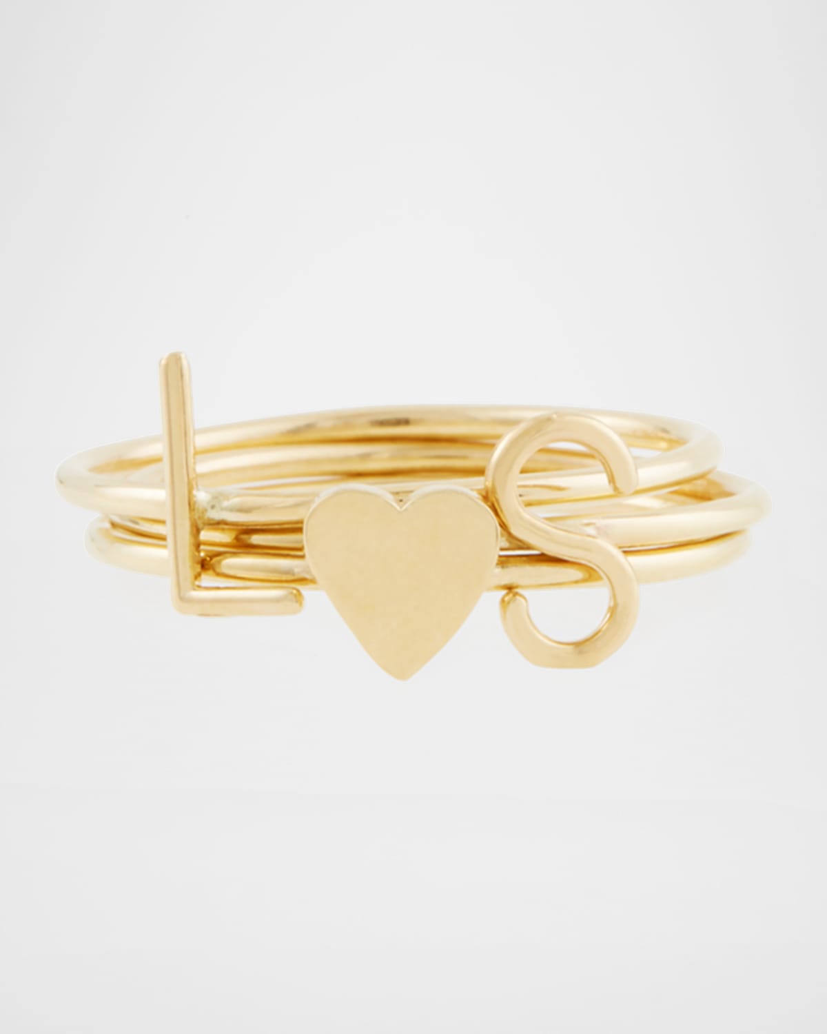 Sarah Chloe Mini Amelia 14K Gold Initial Pendant Necklace | Neiman Marcus