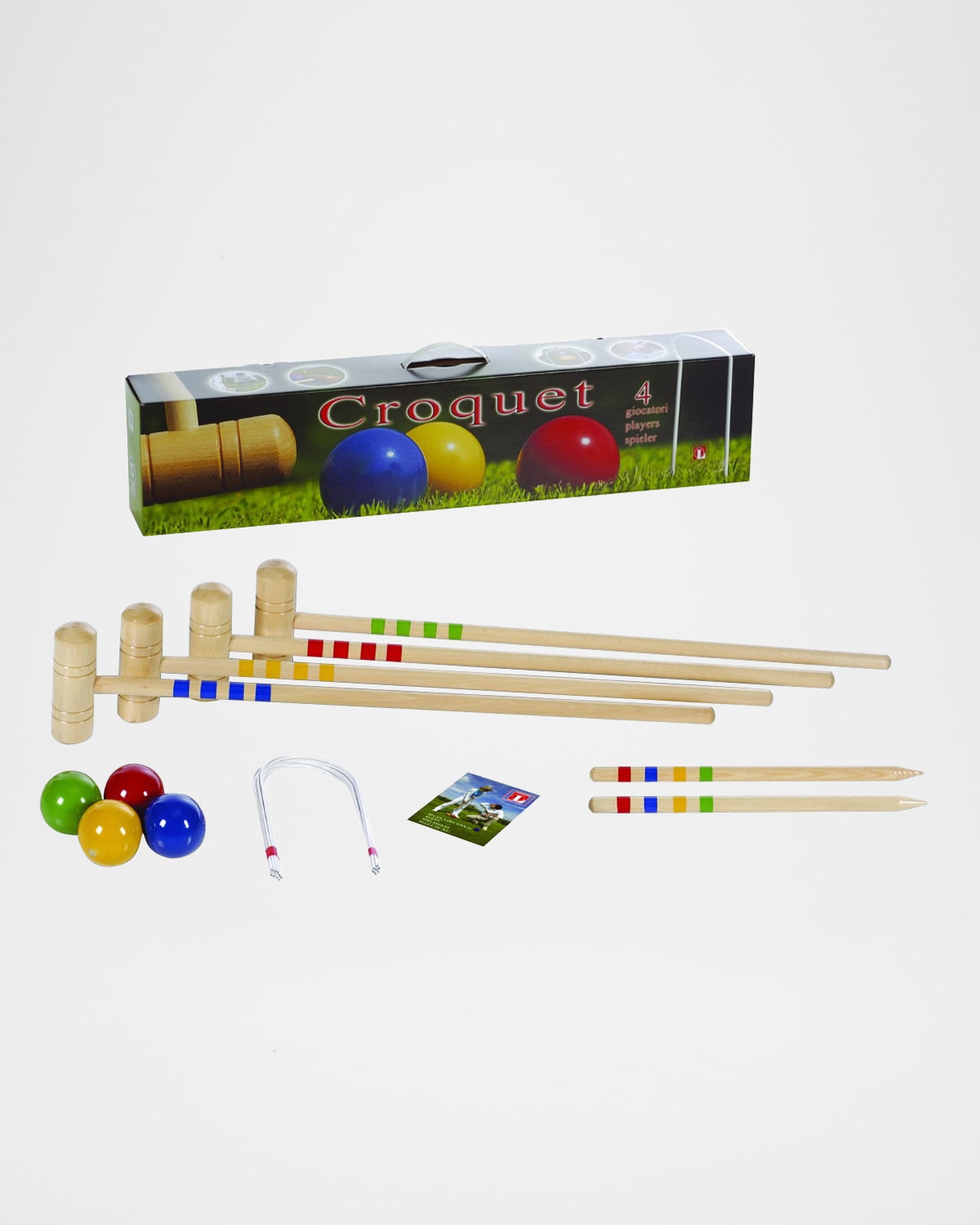 Kettler Kids' Croquet Set with Trolley Cart | Neiman Marcus