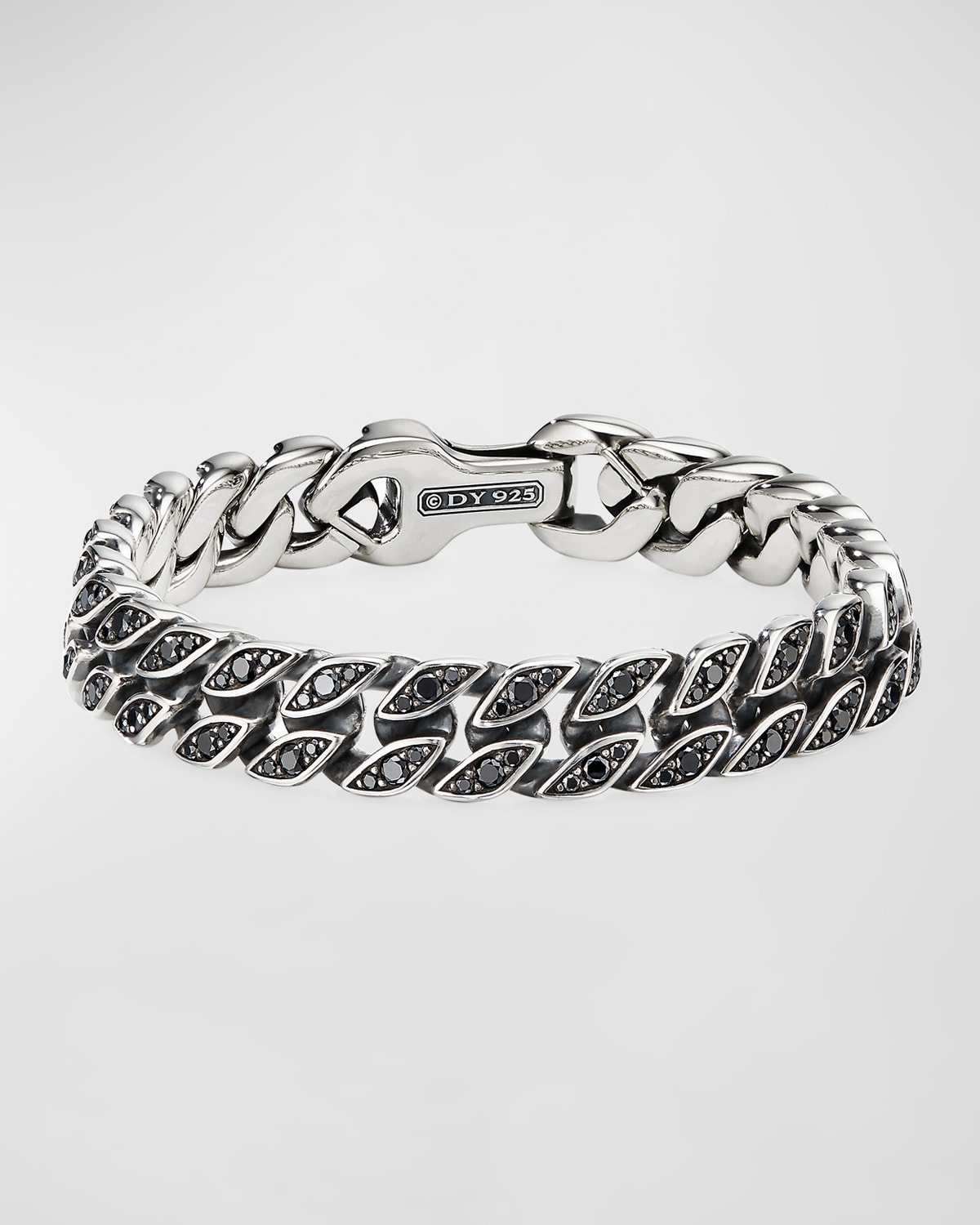 David Yurman Men's Streamline Two-Row Band Ring with Black Diamonds in ...