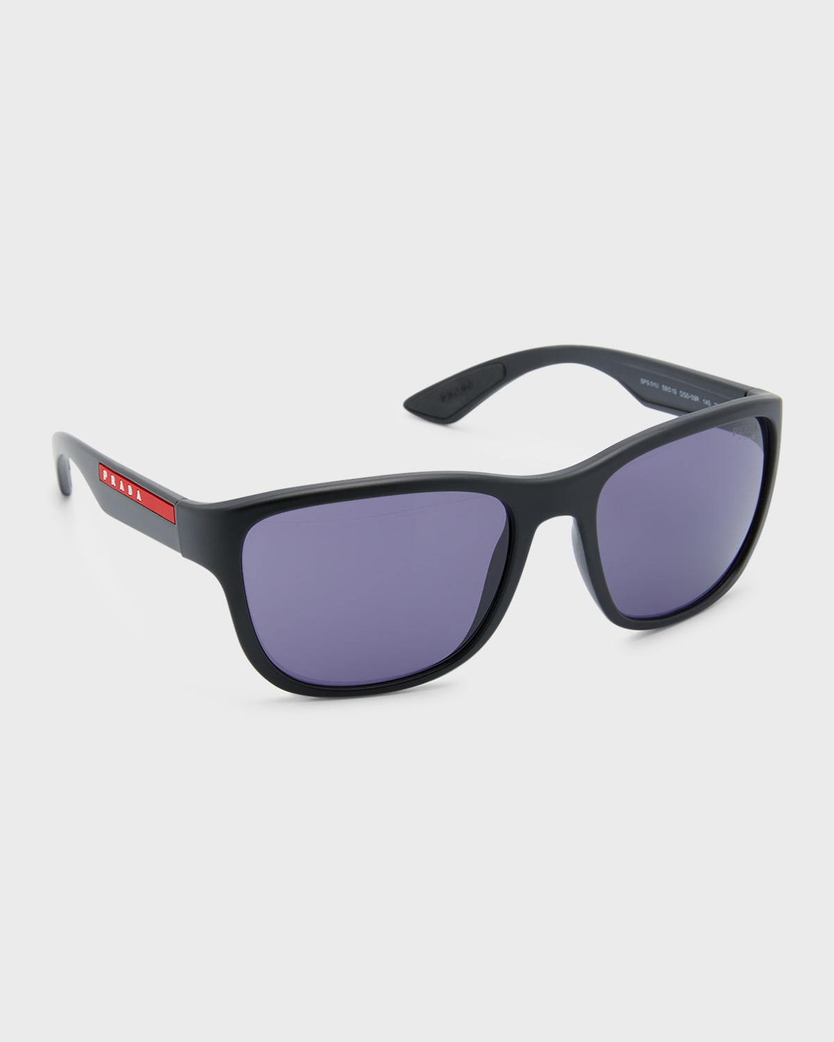 Prada Men's Square Acetate Sunglasses | Neiman Marcus