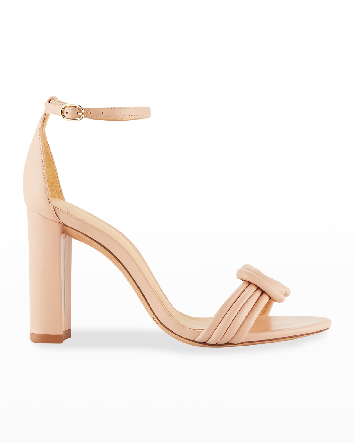 Alexandre Birman Vicky Knot Snakeskin High-Heel Sandals | Neiman Marcus