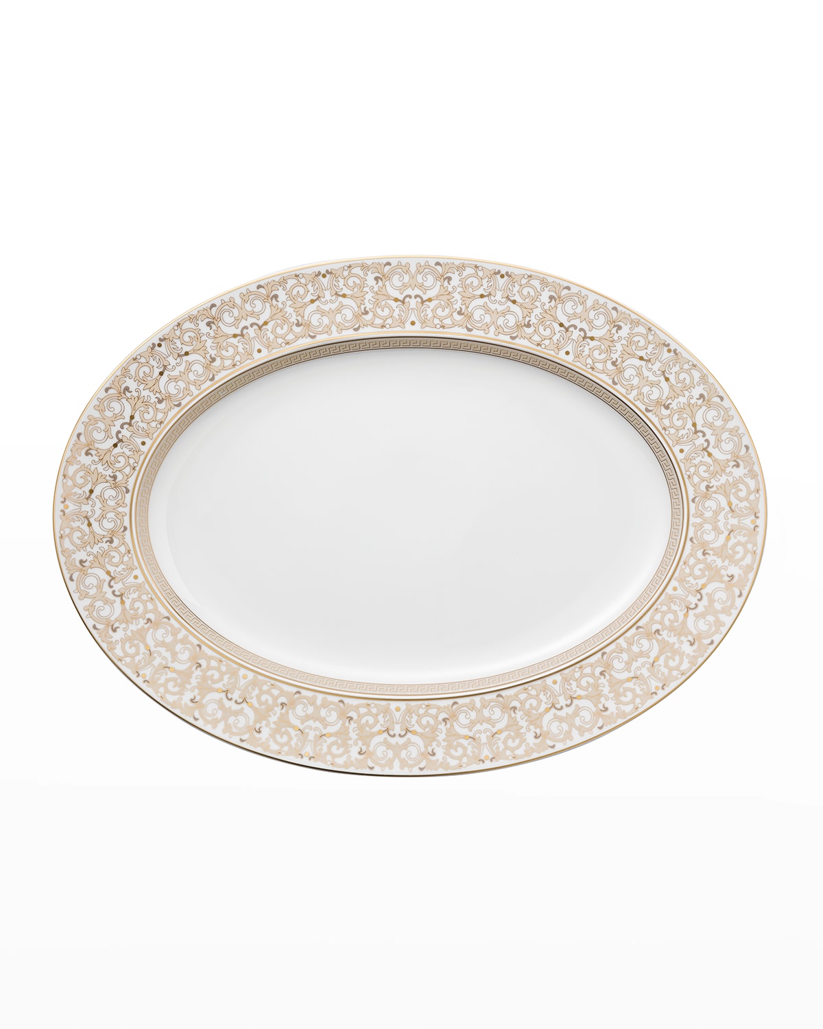 Versace Medusa Oval Platter | Neiman Marcus