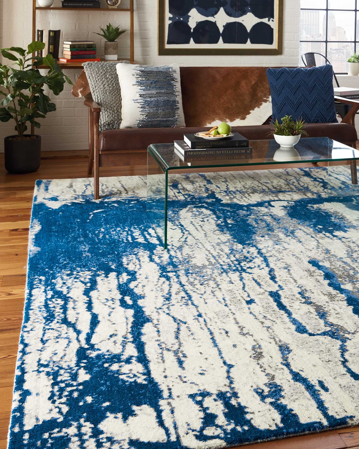 Nourison Pruitt Power-Loomed Rug, 8' x 10' | Neiman Marcus