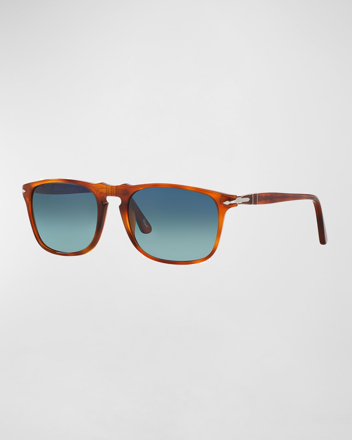 Persol Men's 53mm Polarized Acetate Rectangle Sunglasses | Neiman Marcus