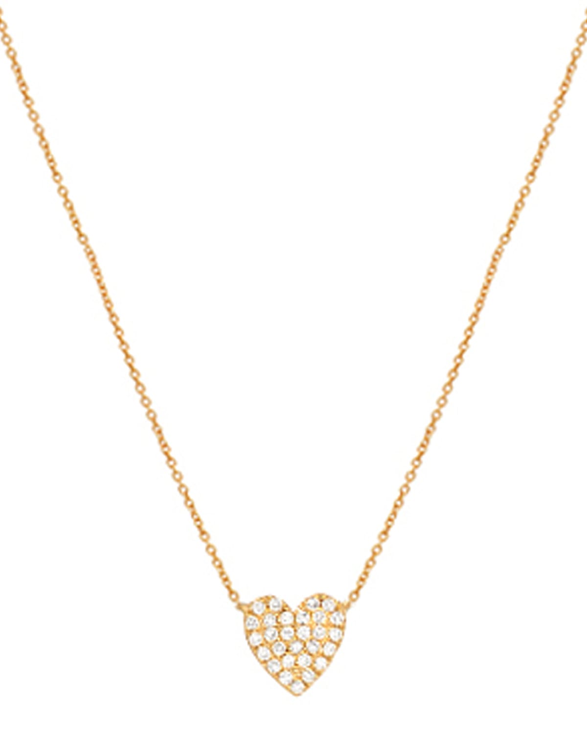 Zoe Lev Jewelry 14K Gold Heart Necklace | Neiman Marcus
