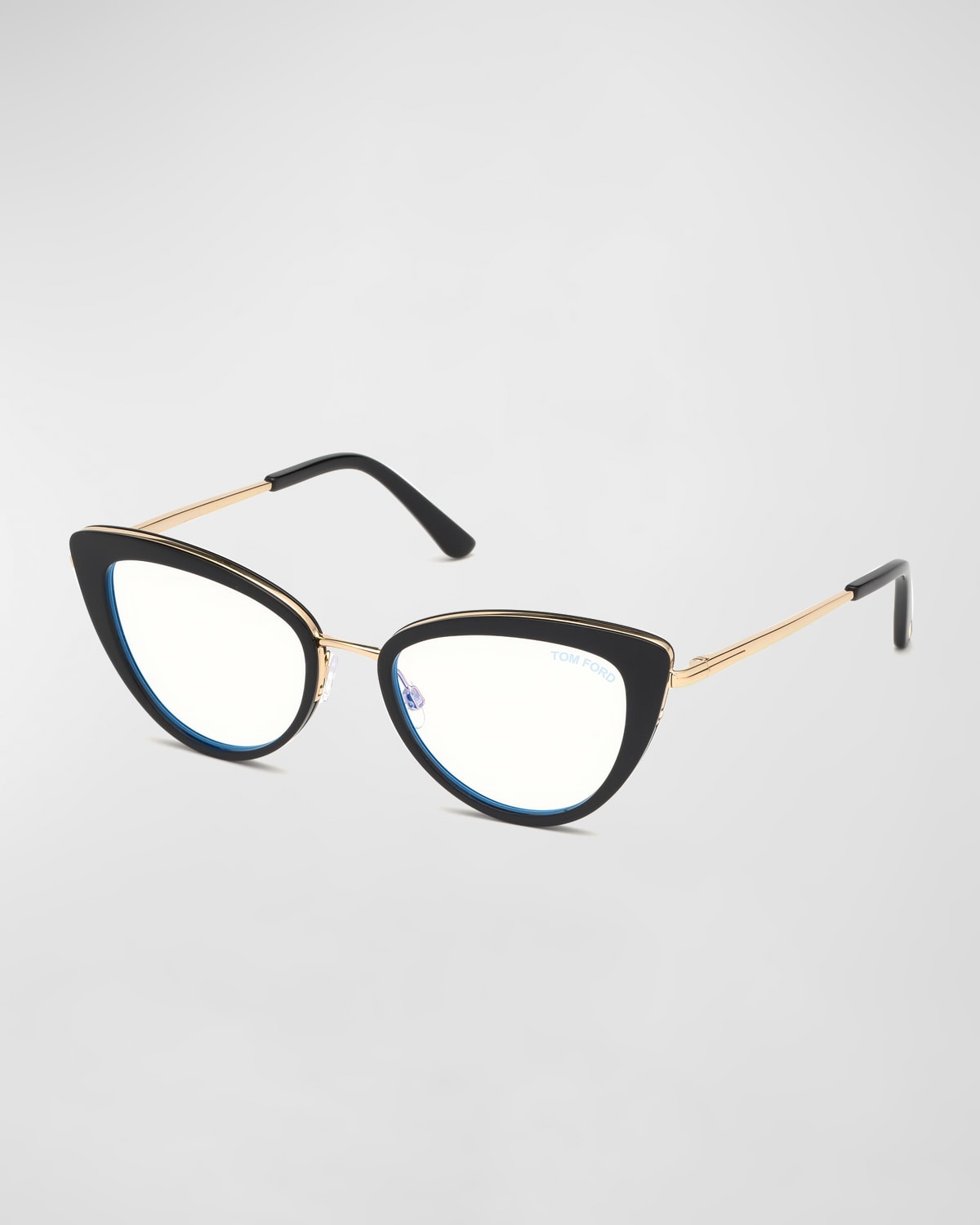 TOM FORD Cat-Eye Metal Optical Frames | Neiman Marcus