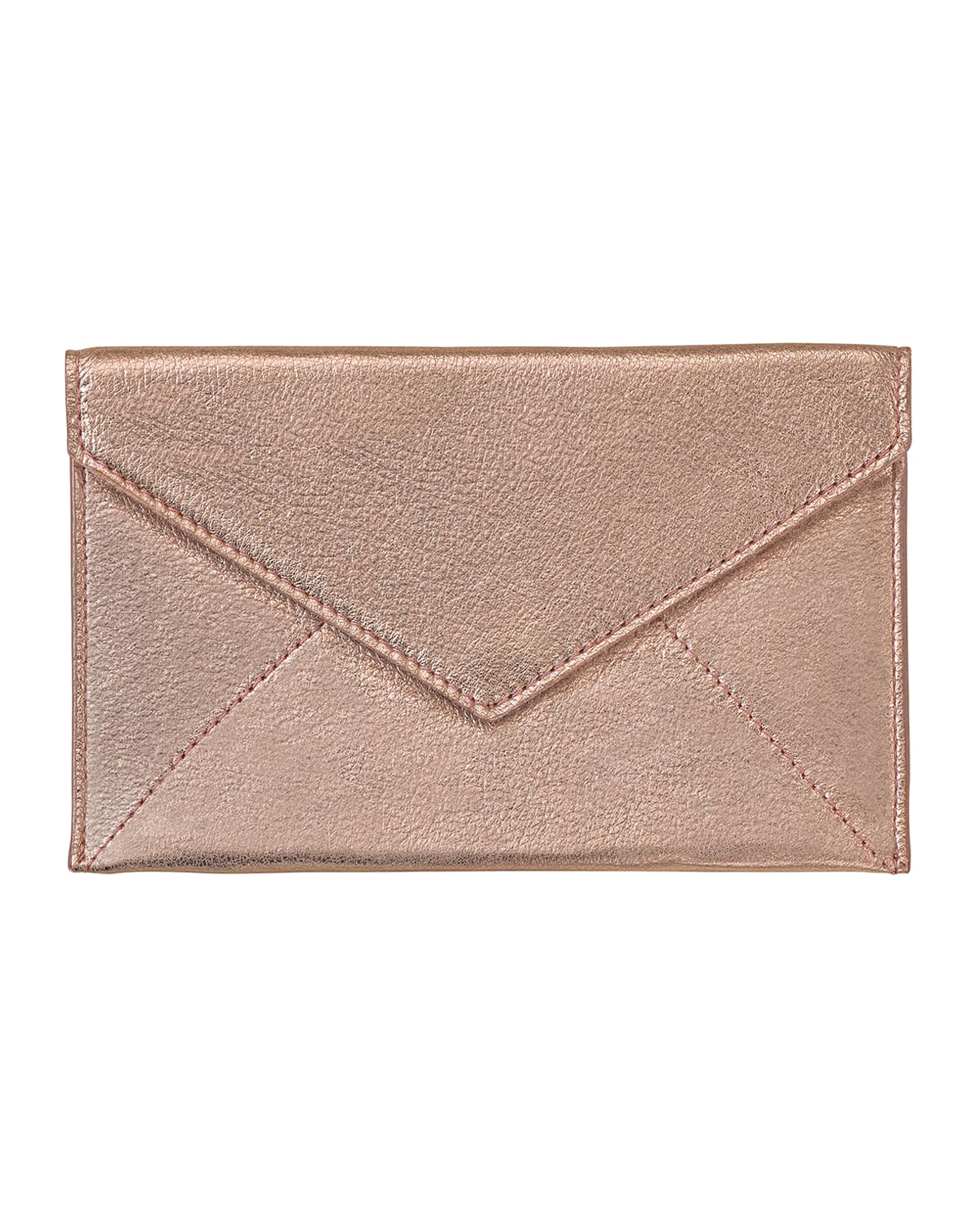 Abas Men's Ostrich Leather Envelope Card Case | Neiman Marcus