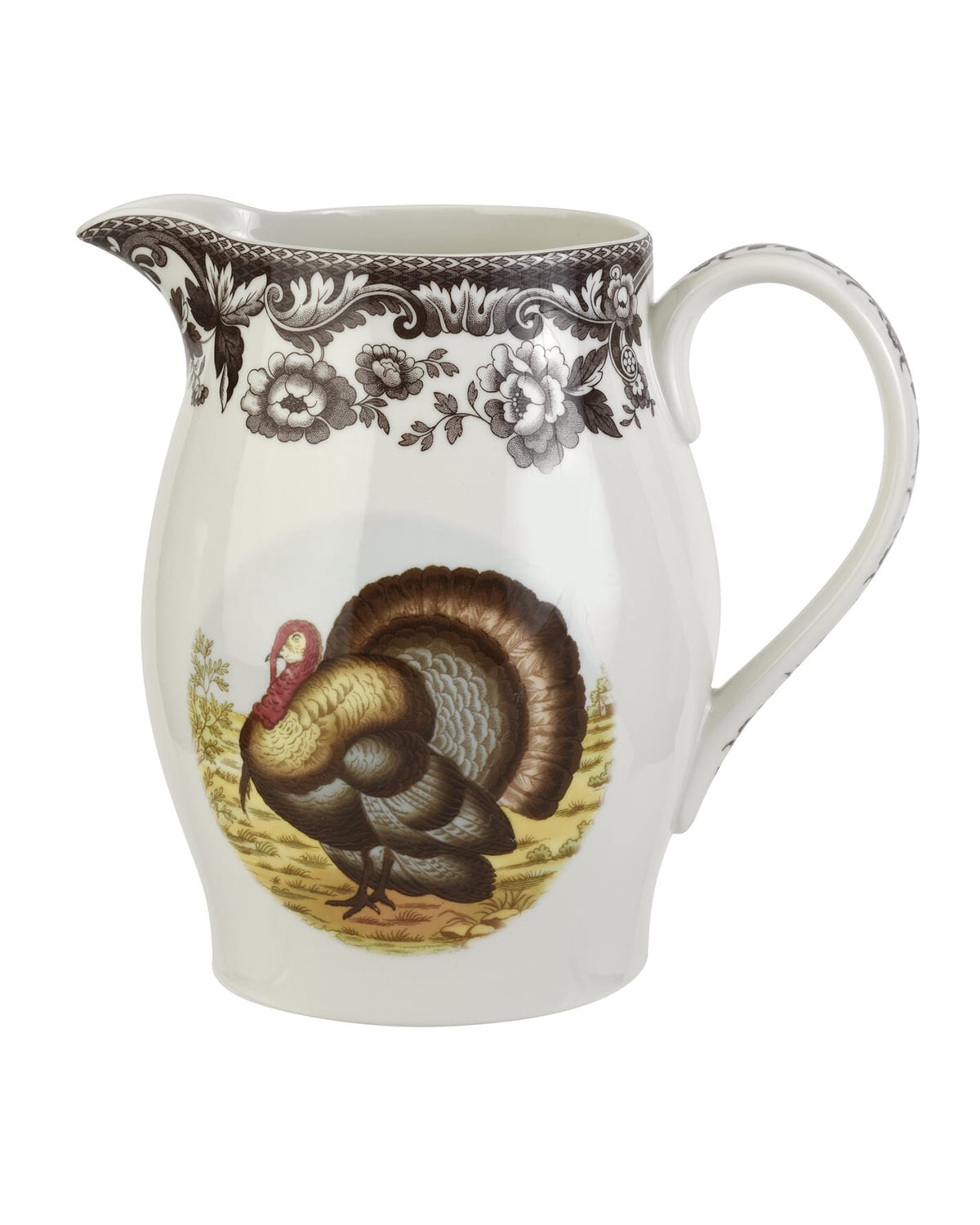 Spode Woodland Turkey Bread Tray | Neiman Marcus