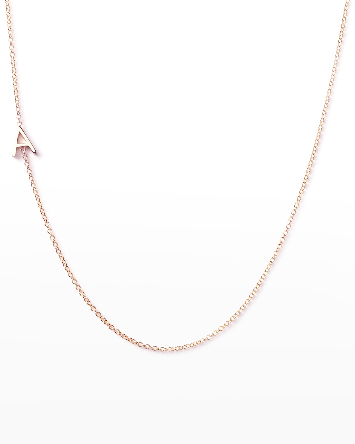 Maya Brenner Designs Mini 2-Letter Personalized Necklace, 14k Yellow ...