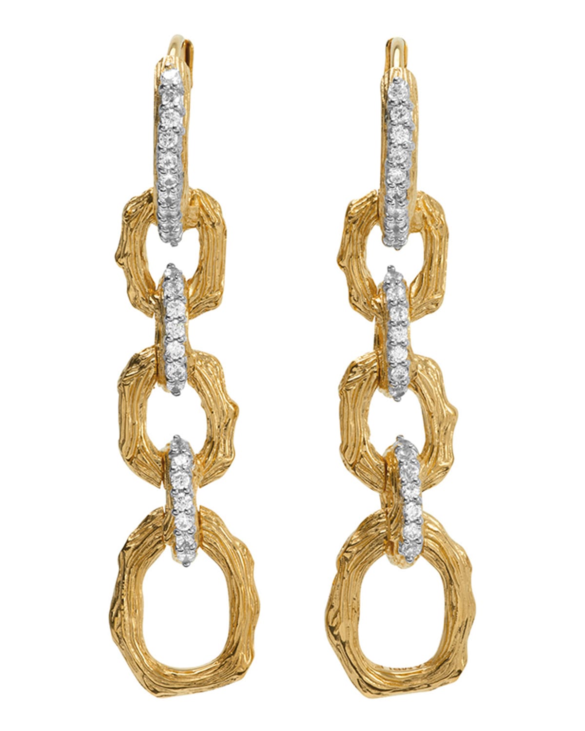 Michael Aram Enchanted Forest Twig Crossover Bangle w/ Mother-of-Pearl | Neiman Marcus