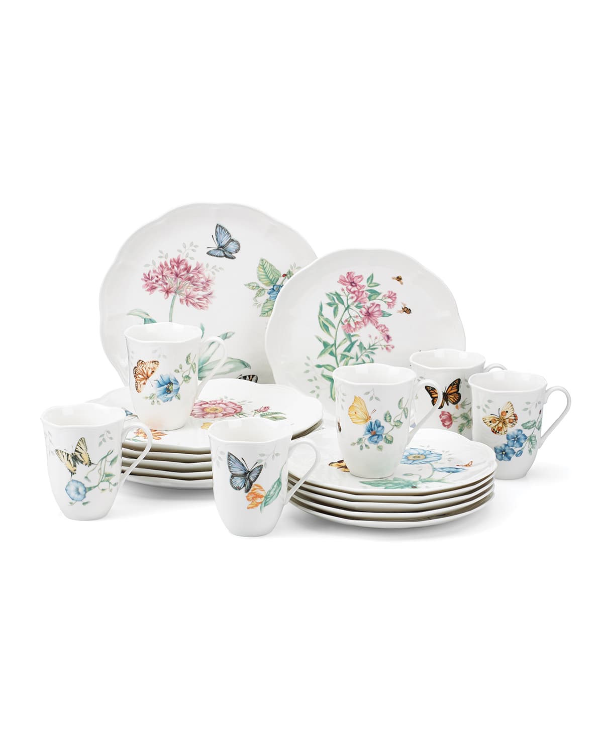Lenox Butterfly Meadow 28-Piece Dinnerware Set | Neiman Marcus