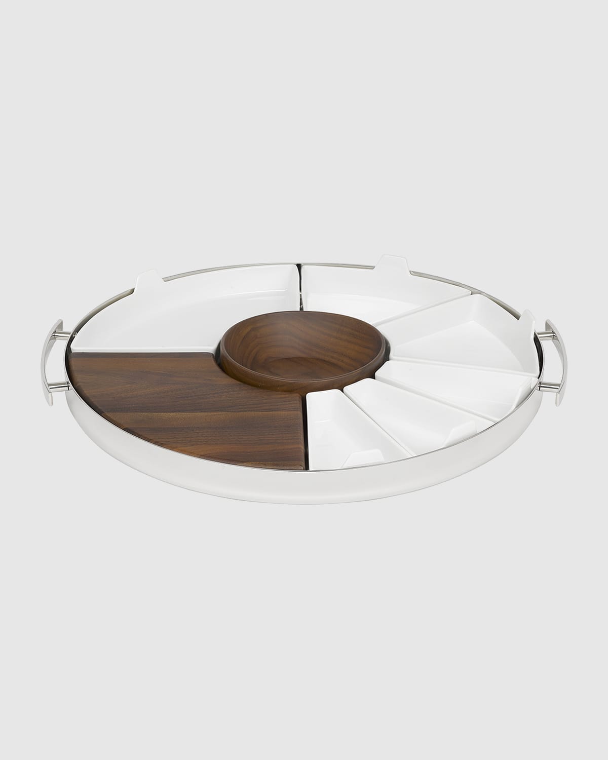 Christofle Oh de Christofle Round Tray | Neiman Marcus