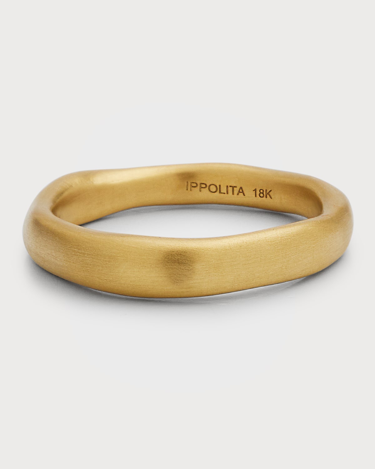 Ippolita Smooth Squiggle Triple Band Ring in 18K Gold | Neiman Marcus