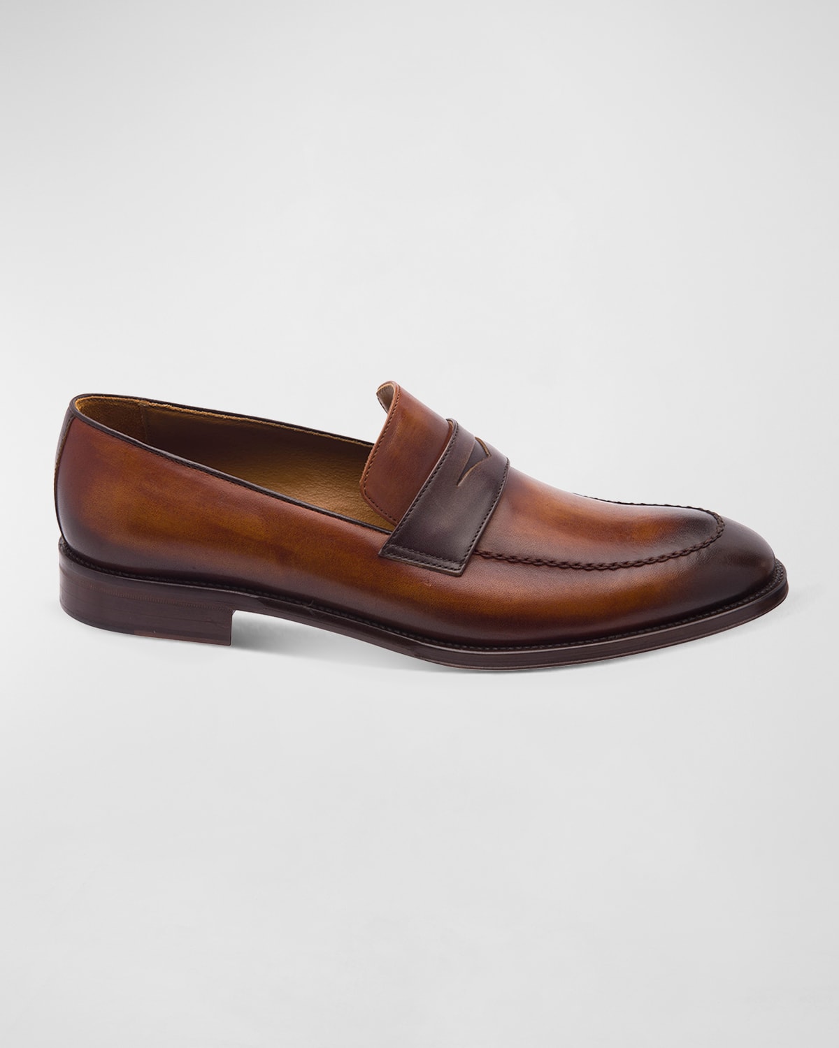 Prada Saffiano Leather Penny Loafer | Neiman Marcus