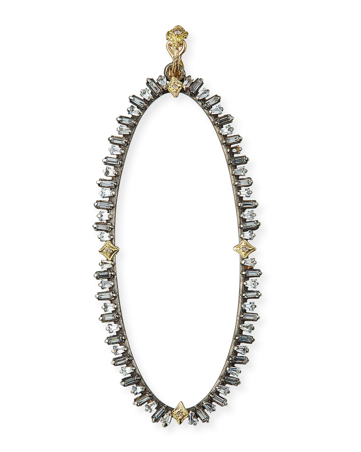 Armenta Old World Diamond Pave Oval Ring | Neiman Marcus