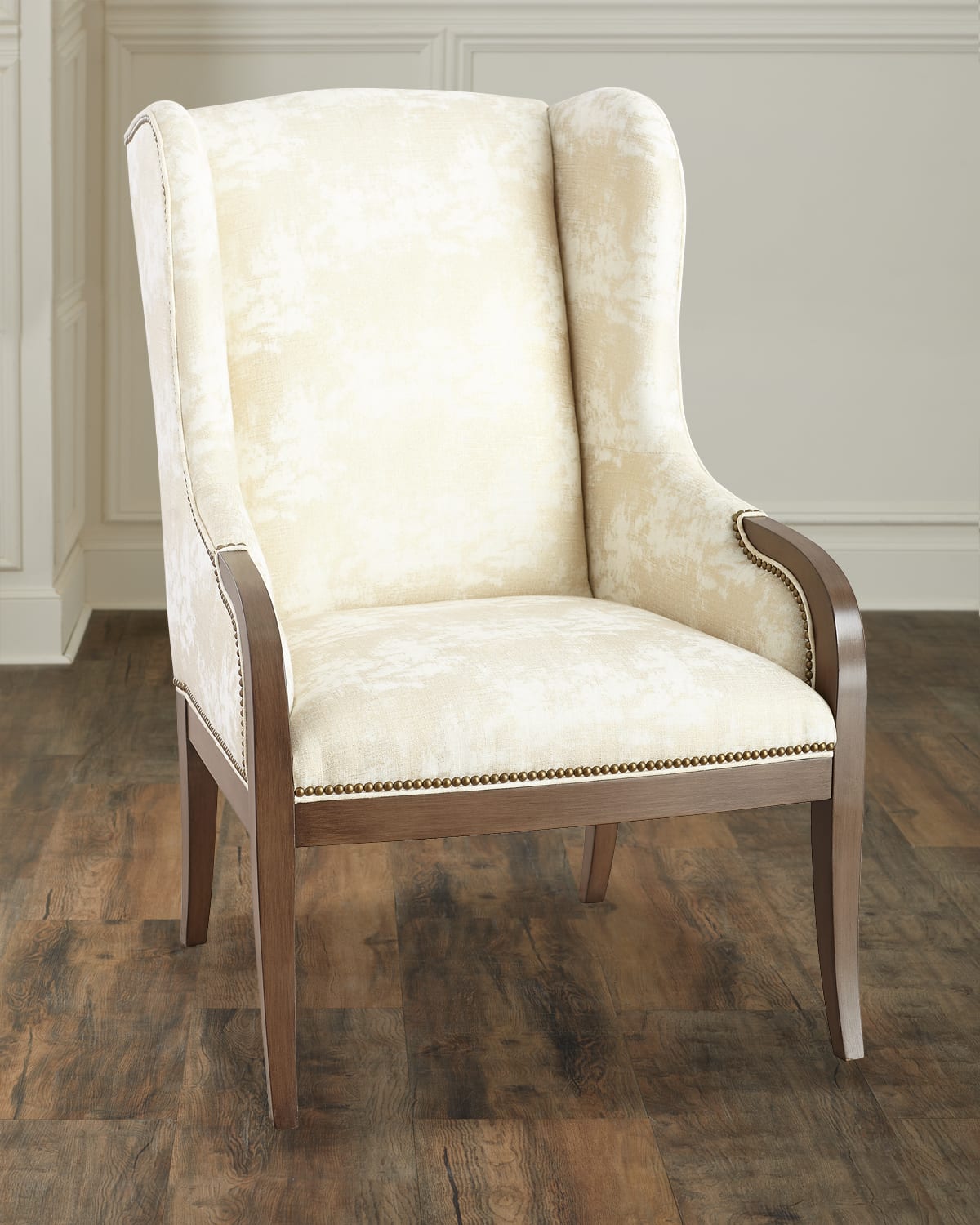 Massoud Rosemary Wing Chair | Neiman Marcus