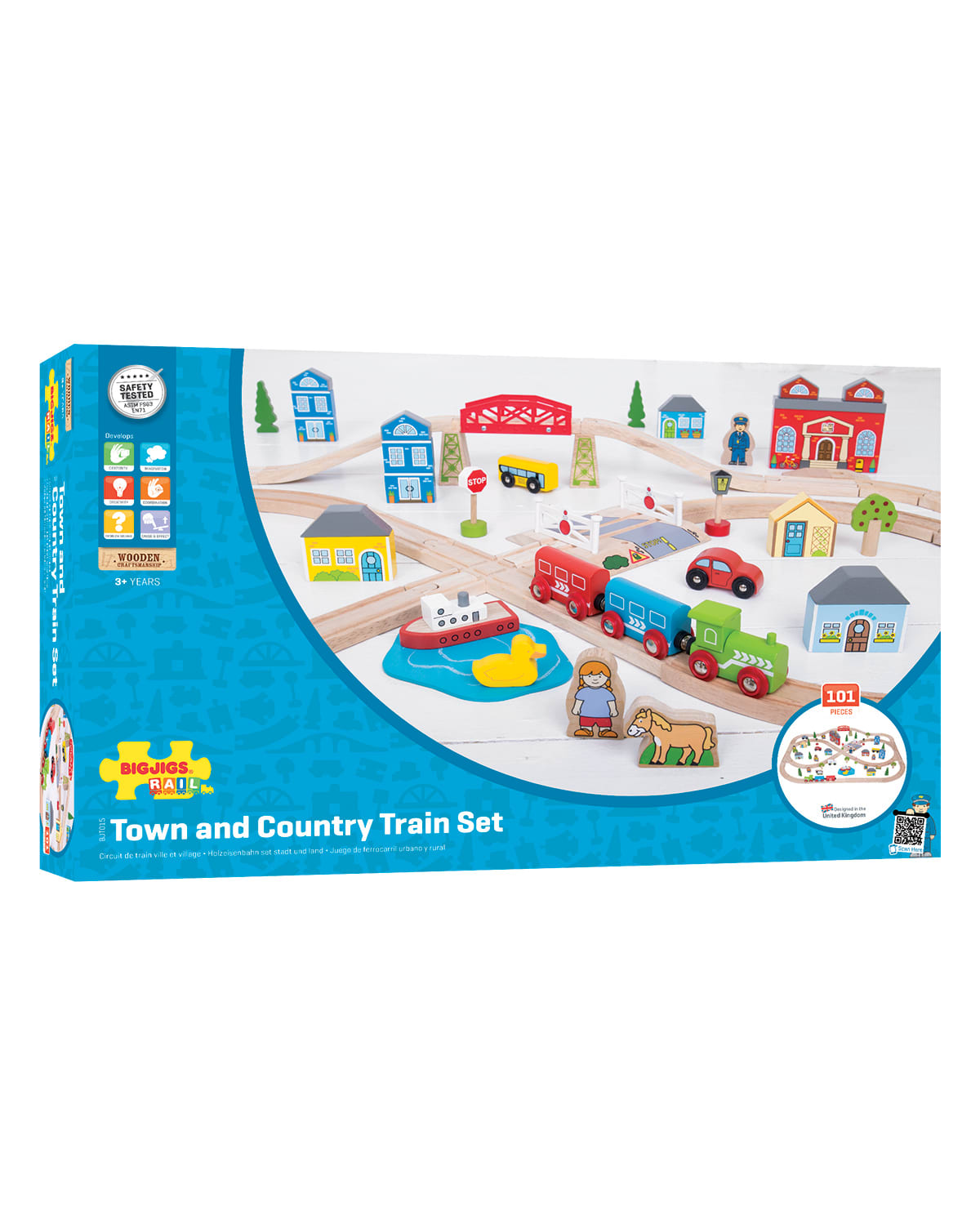 Bigjigs Toys Fairy Town Train Set | Neiman Marcus