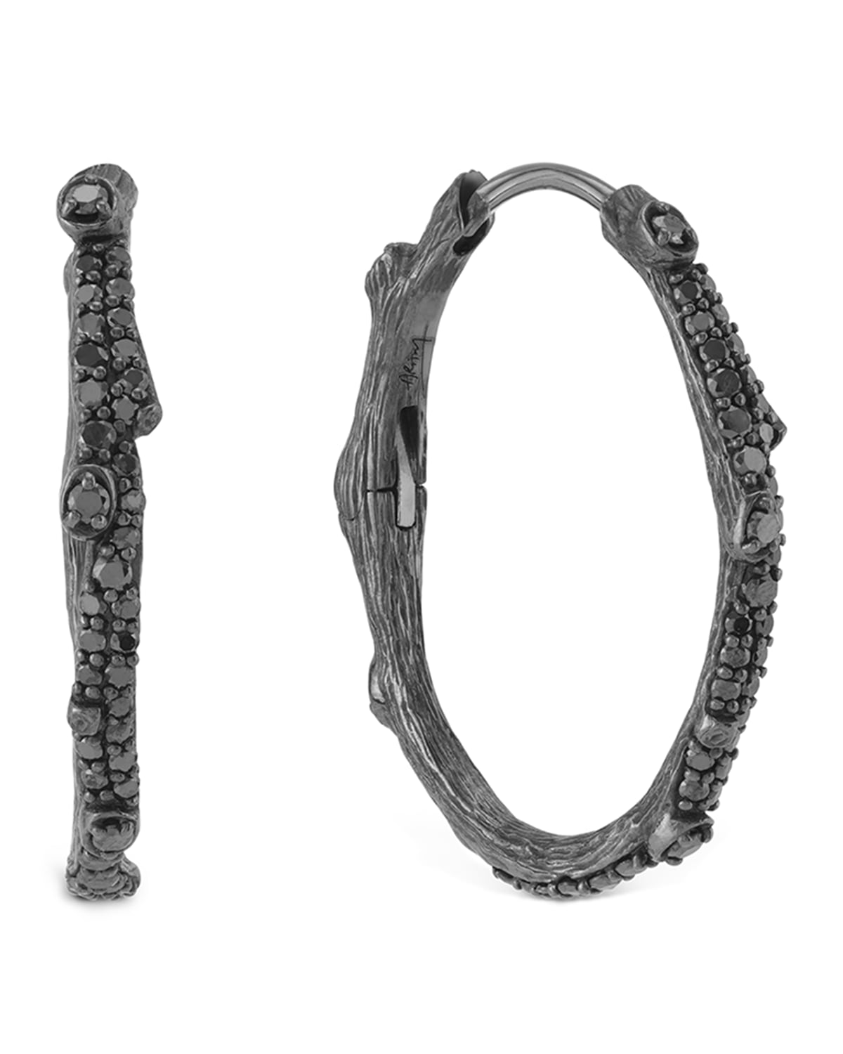 Michael Aram Enchanted Forest Multi-Row Twig Ring with Diamonds ...