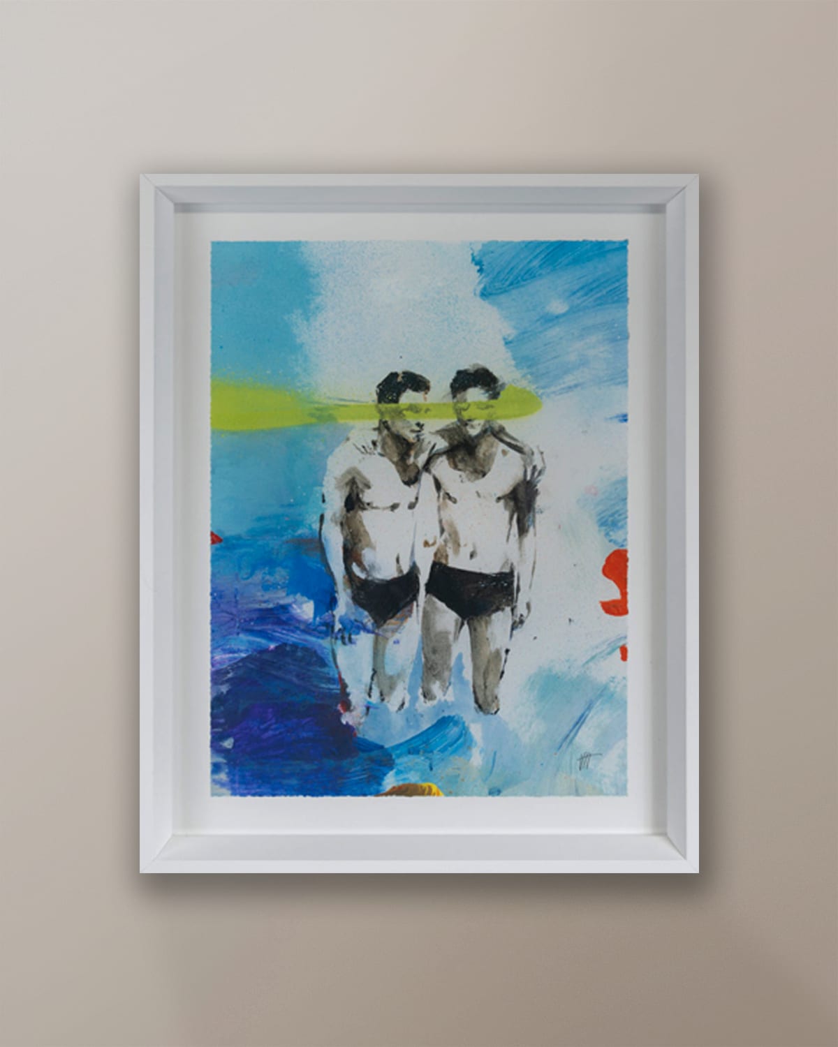 Grand Image Home "Beach Studies 17" Giclee by Van Hoang | Neiman Marcus