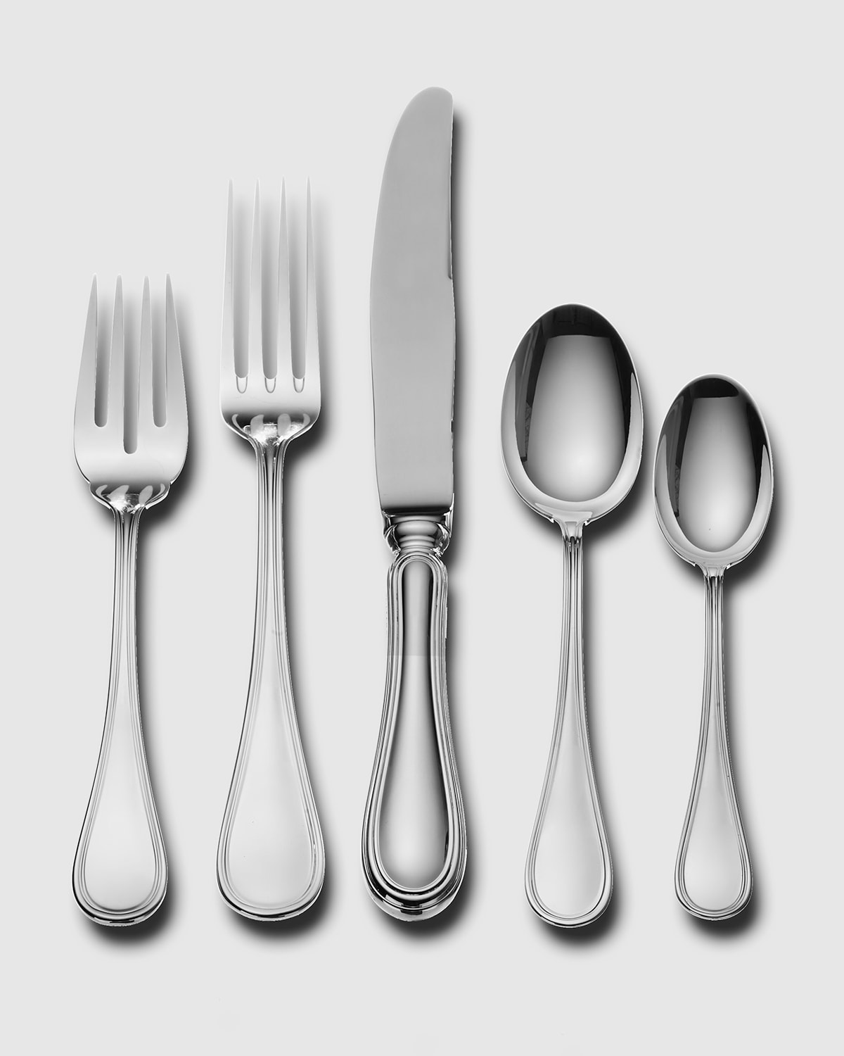 Wallace Silversmiths Giorgio 46-Piece Dinner Flatware Set | Neiman Marcus