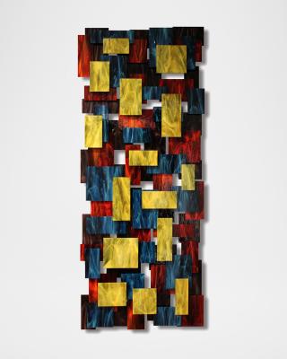 Karo Studios Glass and Metal Wall Sculpture | Neiman Marcus