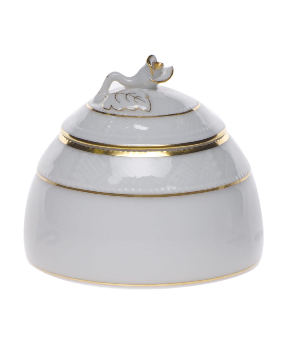 Herend Golden Edge Mini Cache Pot | Neiman Marcus