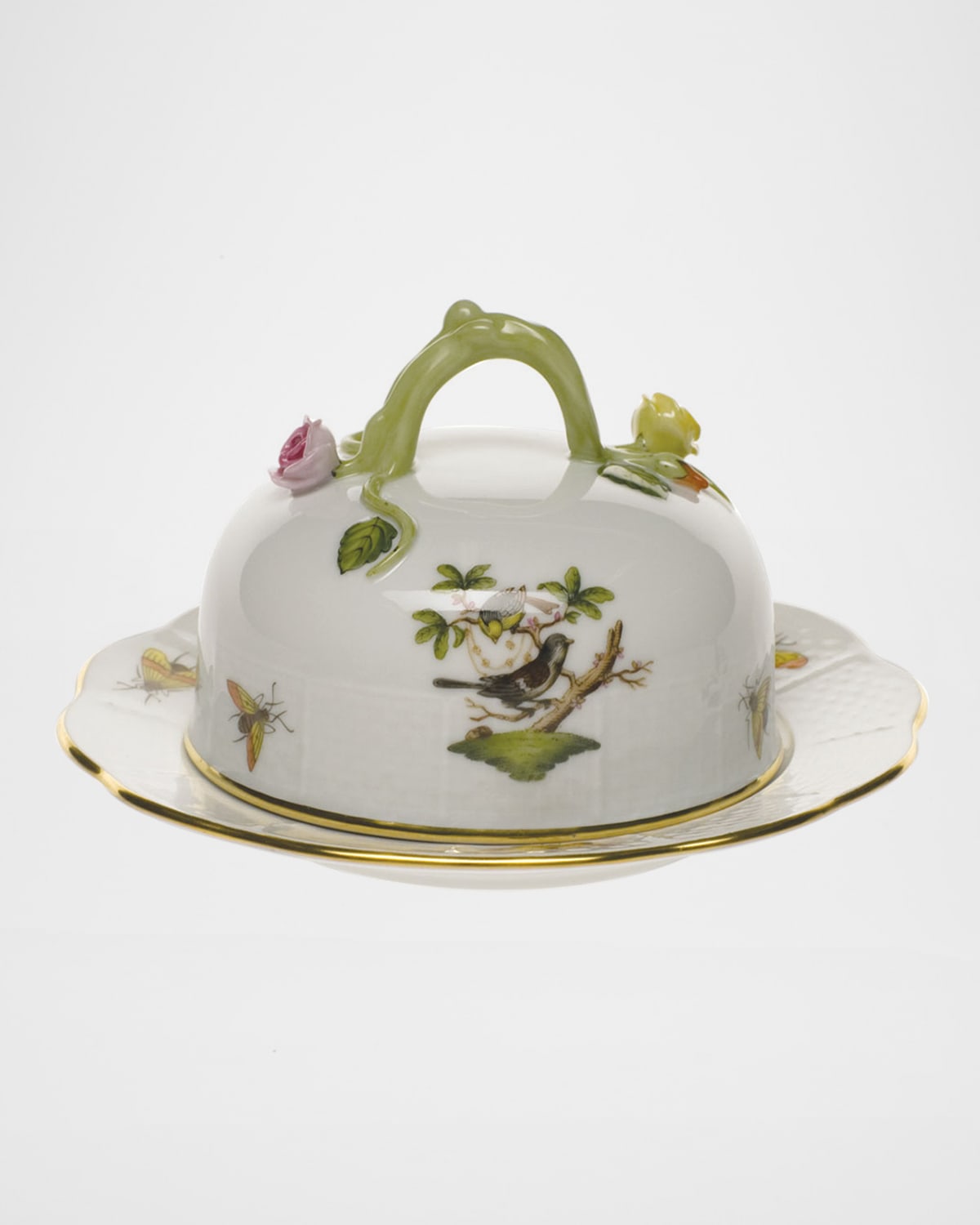 Spode Blue Italian Covered Butter Dish | Neiman Marcus