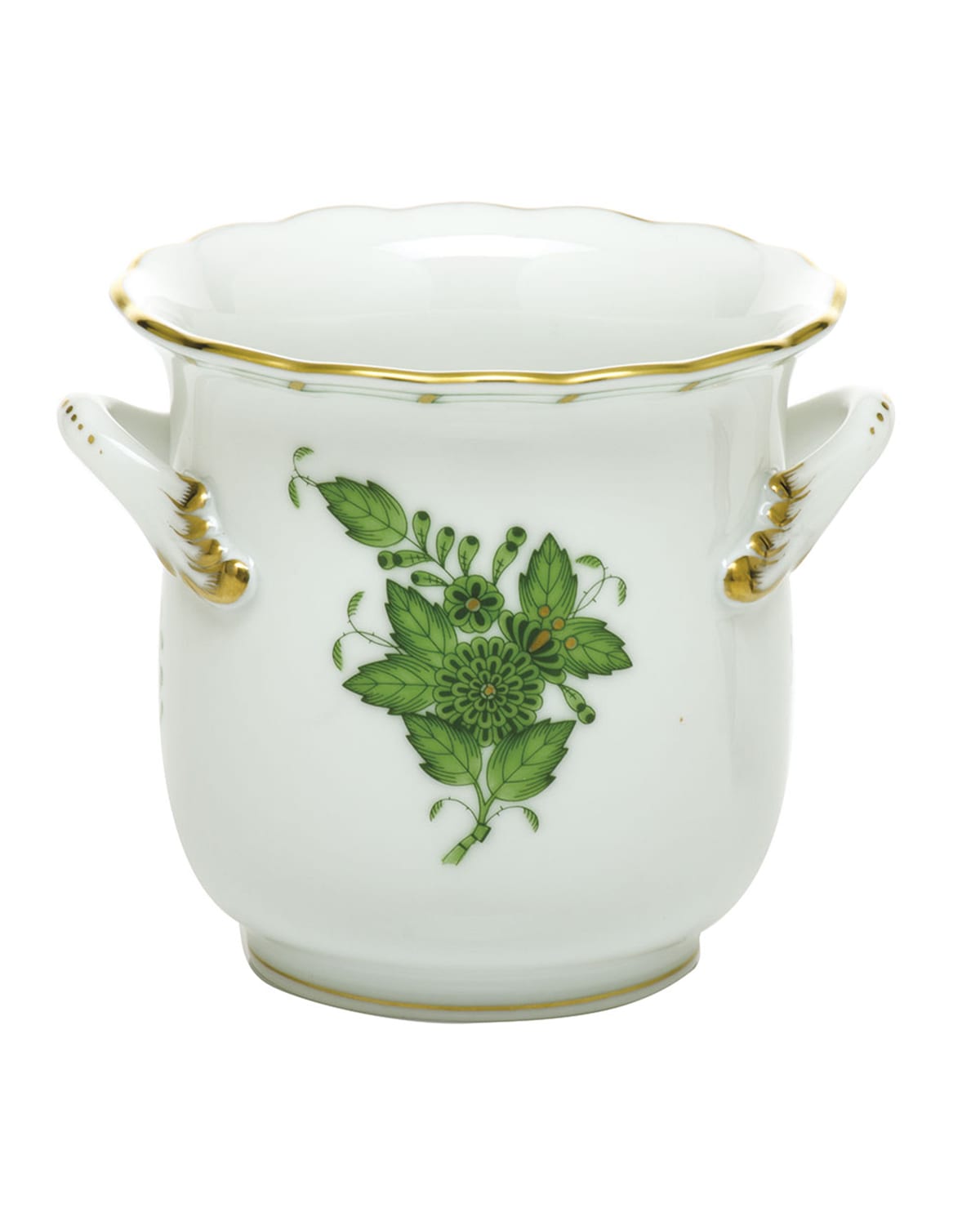 Herend Chinese Bouquet Rust Mini Cache Pot | Neiman Marcus