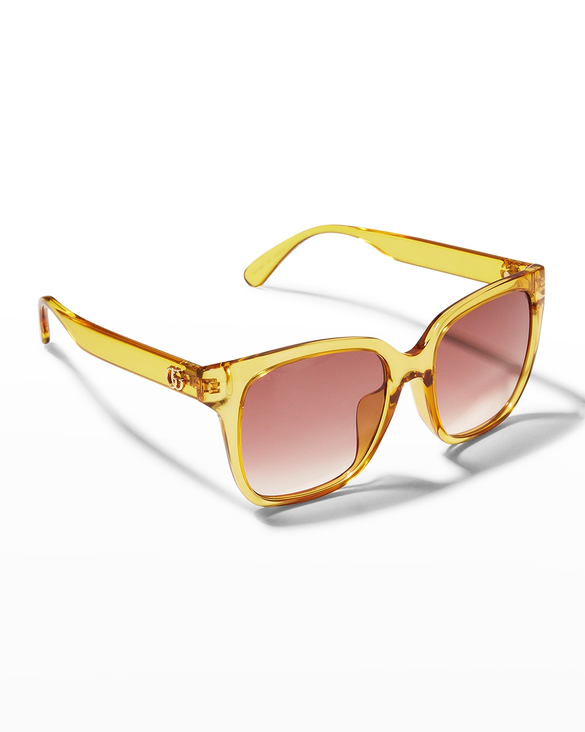 Gucci Square Gradient Sunglasses | Neiman Marcus