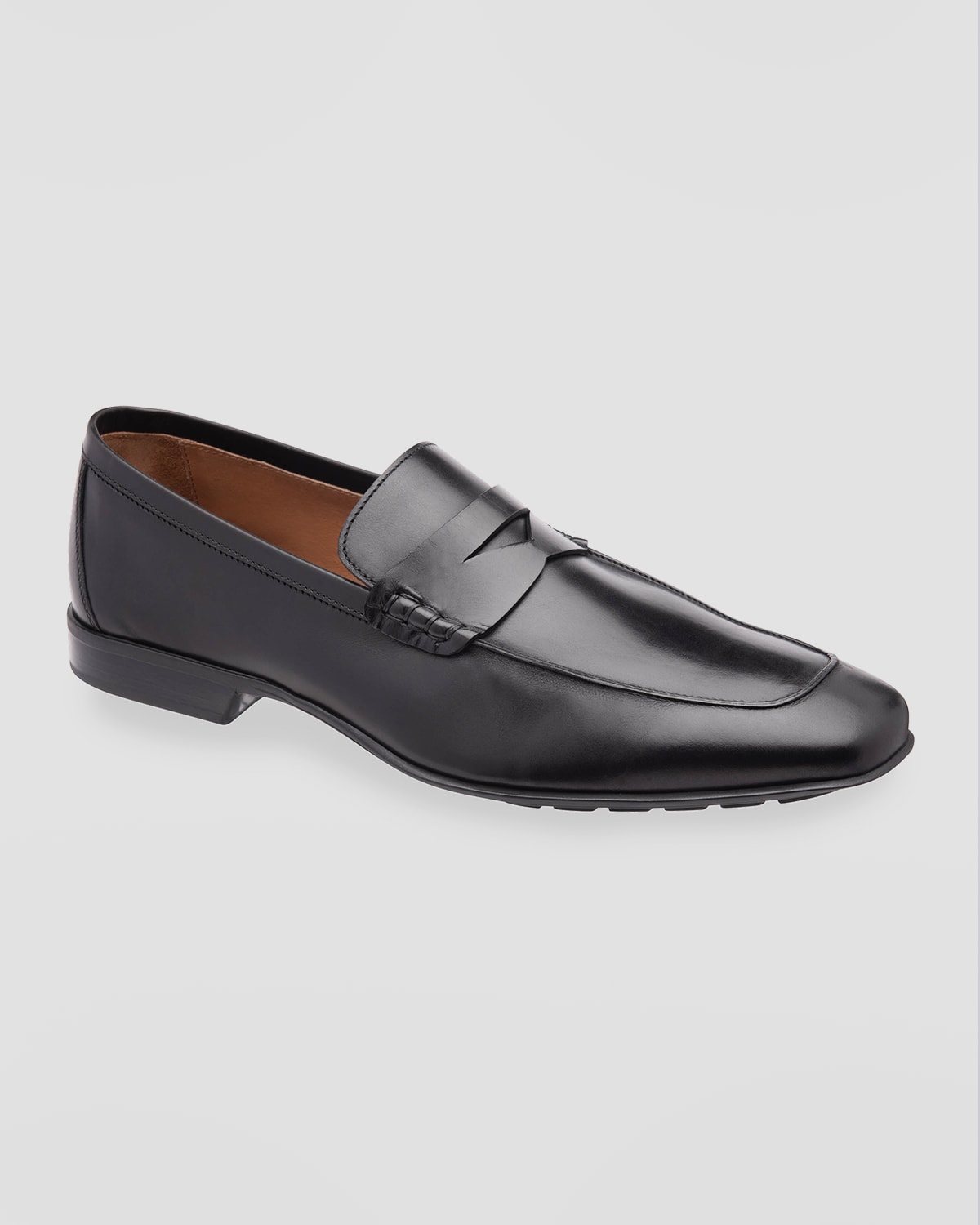 Bruno Magli Men's Manfredo Leather Penny Loafers | Neiman Marcus