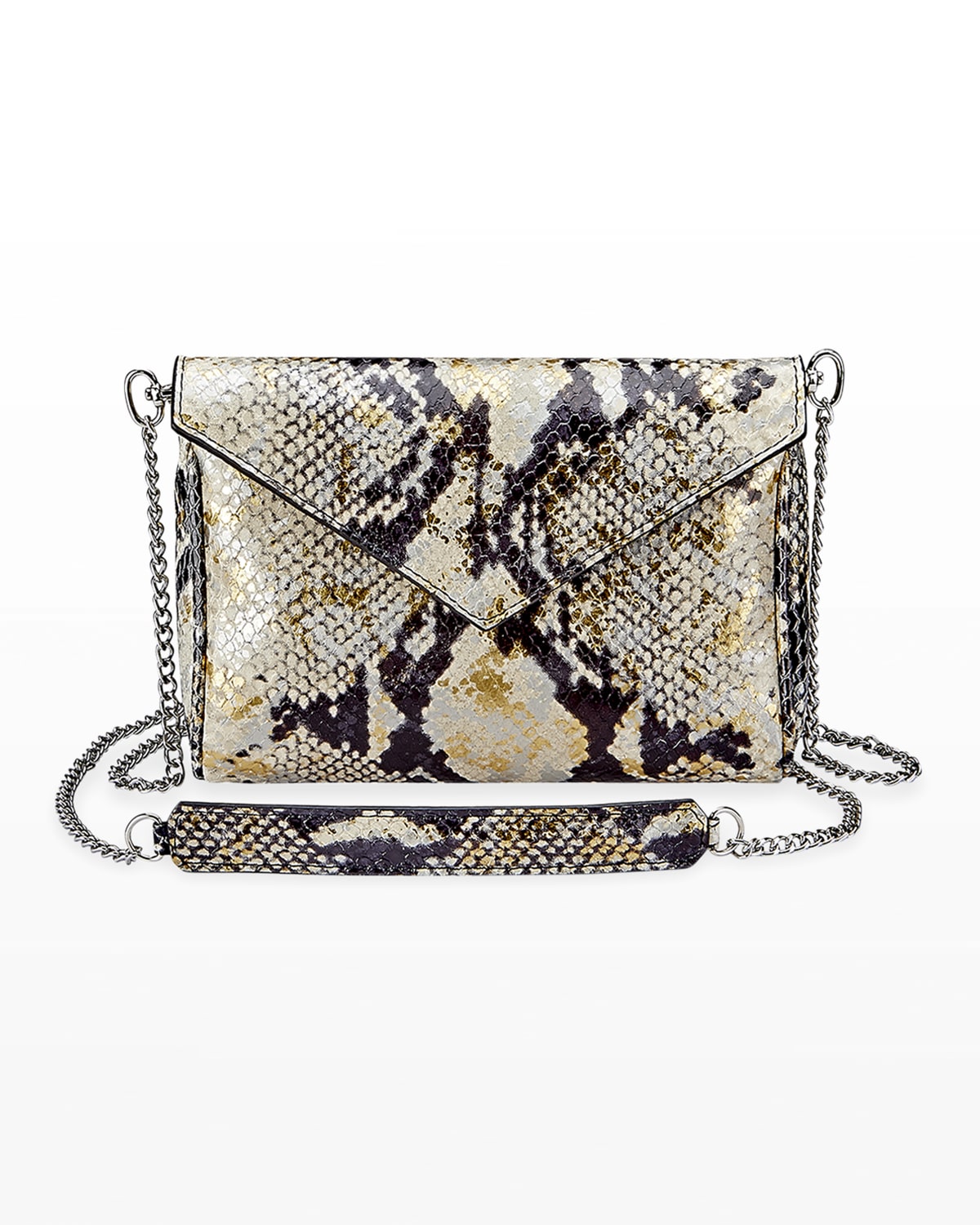 Gigi New York Teddy Snake-Print Tote Bag | Neiman Marcus